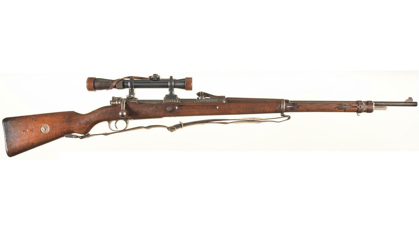 Danzig Arsenal Gew98 Mauser Sniper Style Rifle With Scope Rock Island
