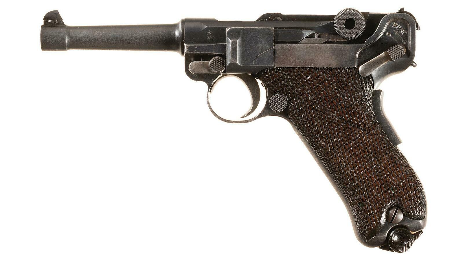 Vickers Dutch Contract Model 1906 Luger Semi-Automatic Pistol | Rock ...
