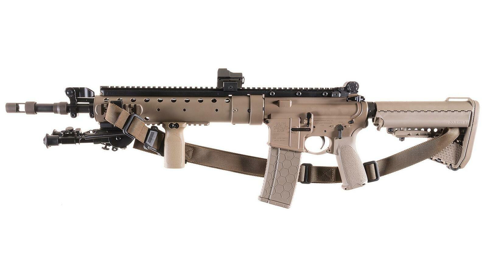 Bravo Company Mfg. Model BCM 4 Rifle with Red Dot Sight | Rock Island ...