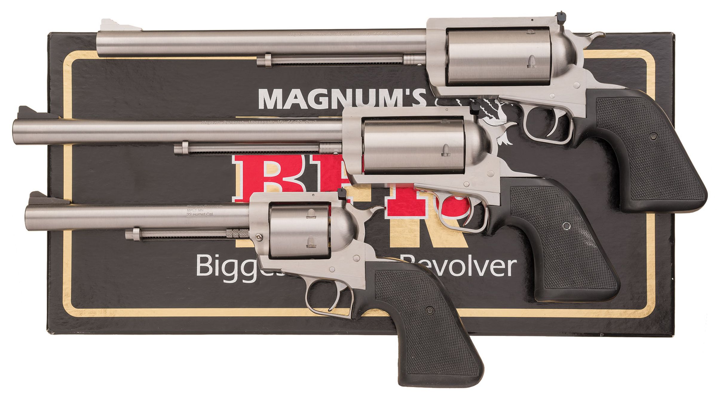 Three Magnum Research BFR Revolvers | Rock Island Auction