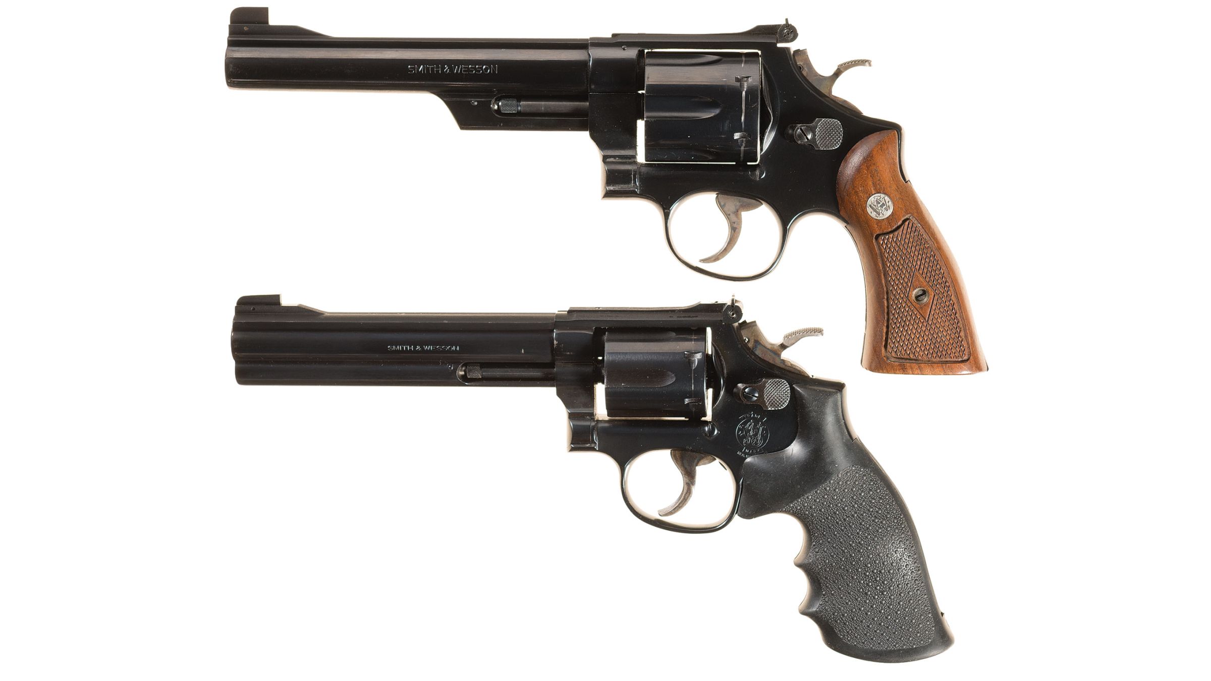 Two Smith & Wesson Double Action Revolvers | Rock Island Auction