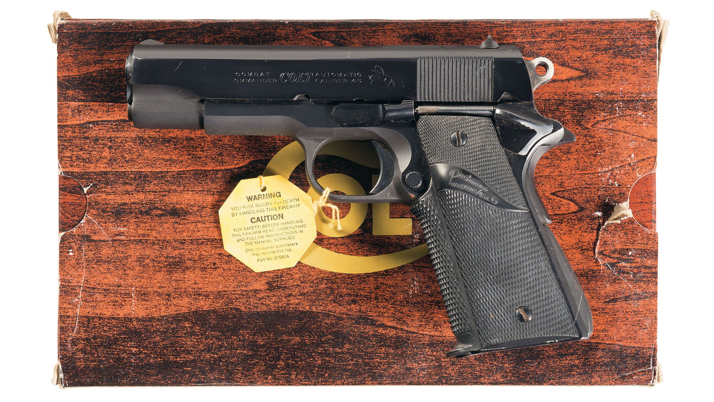 Colt Combat Commander Semi-Automatic Pistol with Original Box | Rock ...