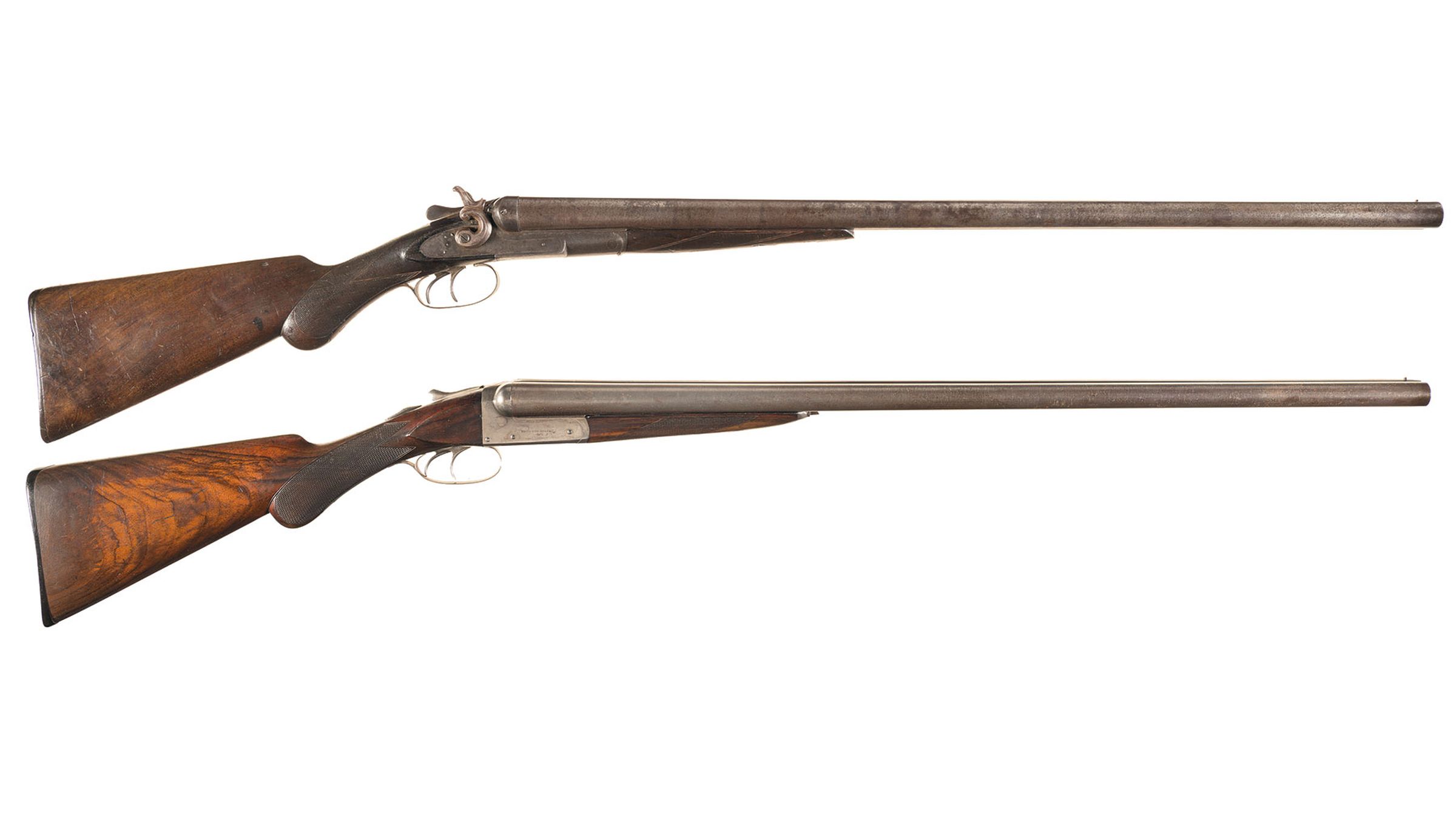 Two Remington Double Barrel Shotguns | Rock Island Auction