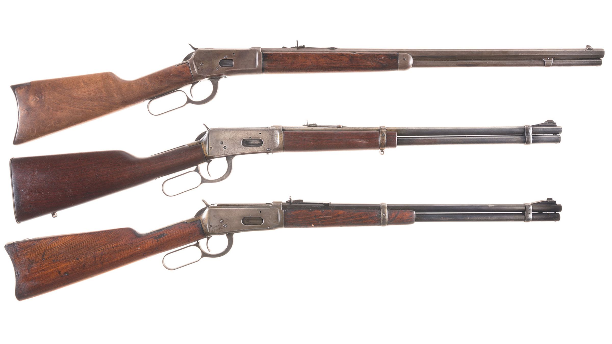 Three Winchester Lever Action Long Guns | Rock Island Auction