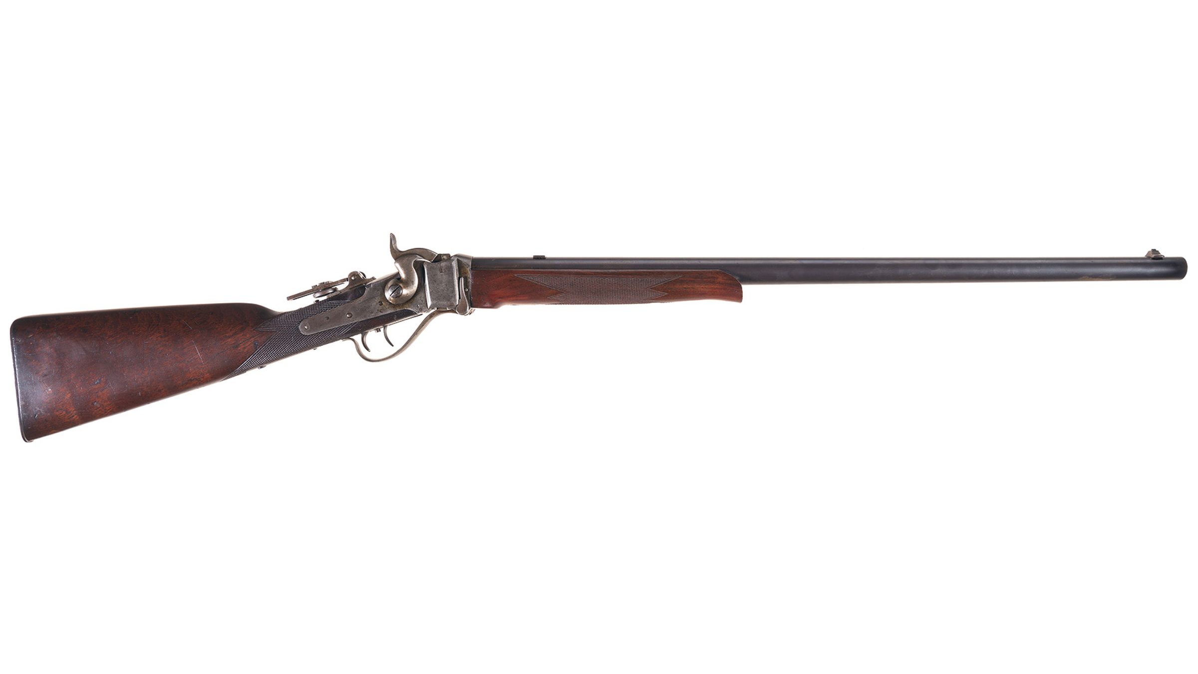 Sharps Sporting Rifle with Meacham Style Conversion Lock | Rock Island ...