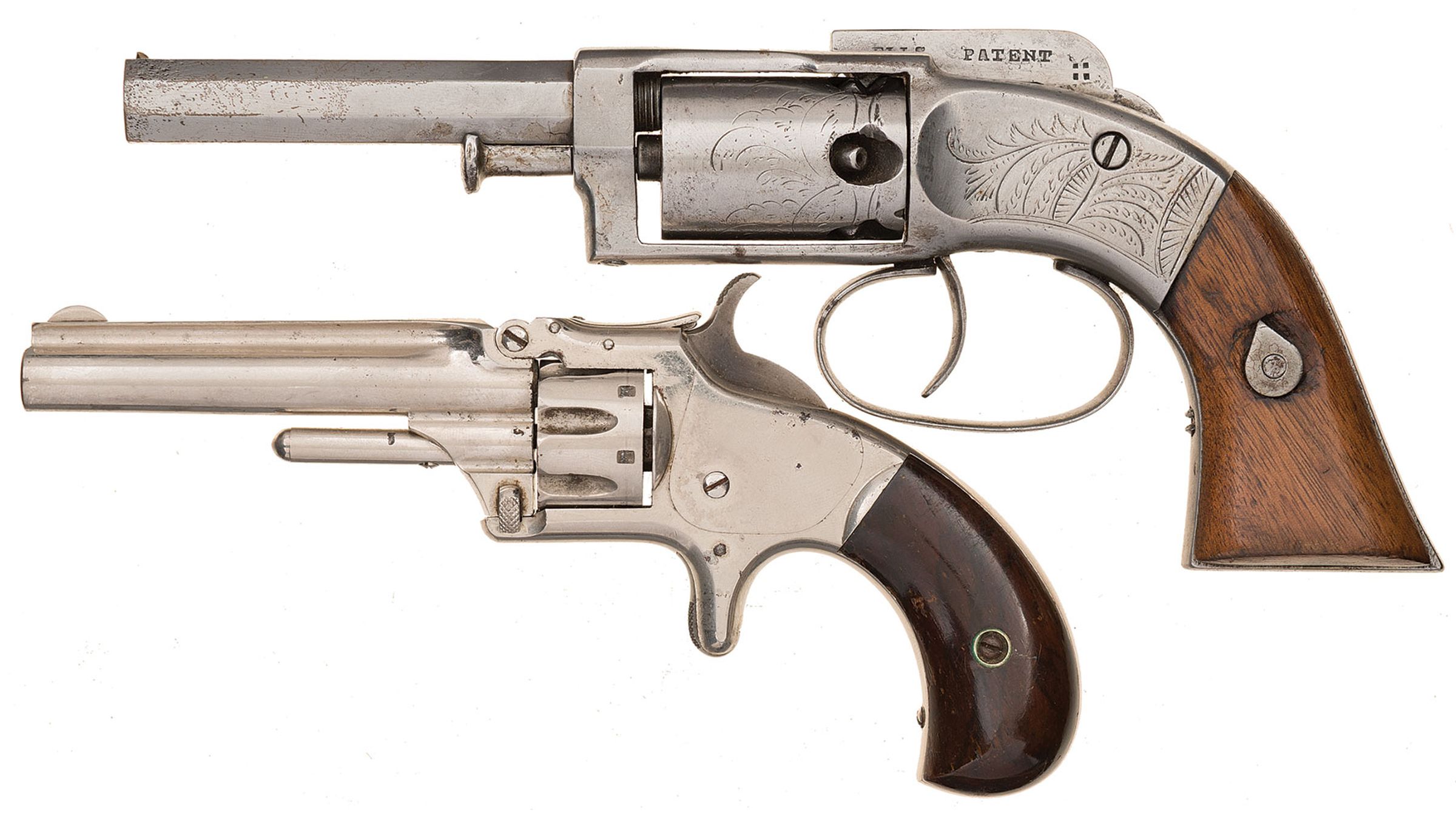 Two Antique American Revolvers | Rock Island Auction