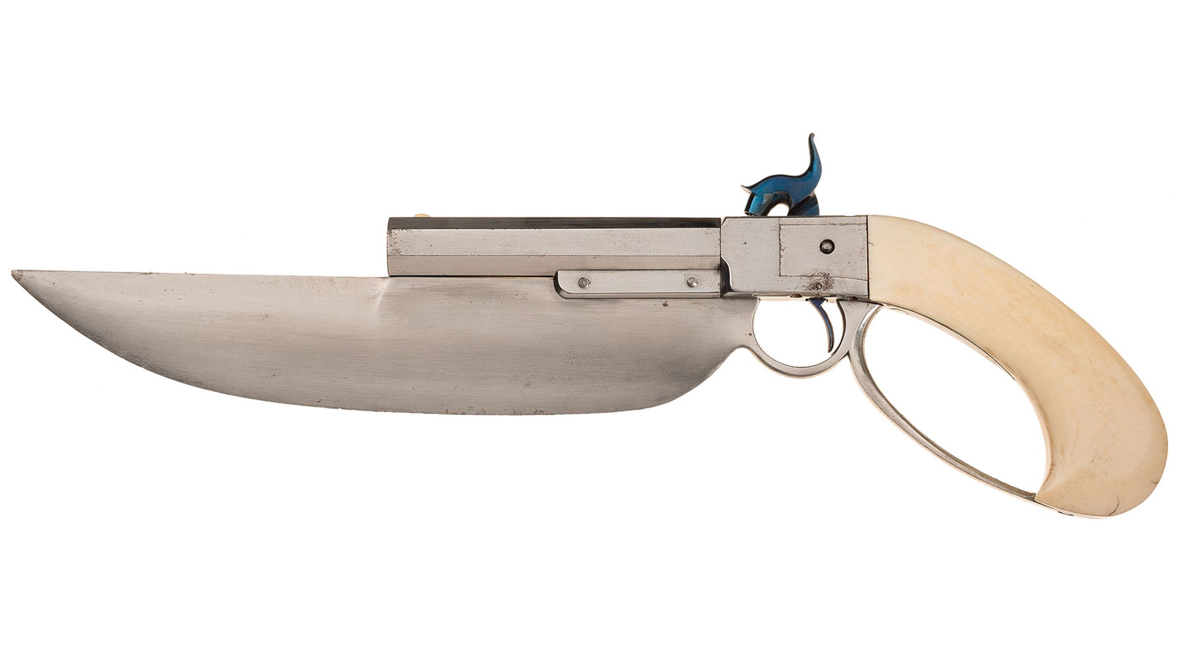 Documented Miniature Elgin Cutlass Pistol, Locke Collection | Rock ...