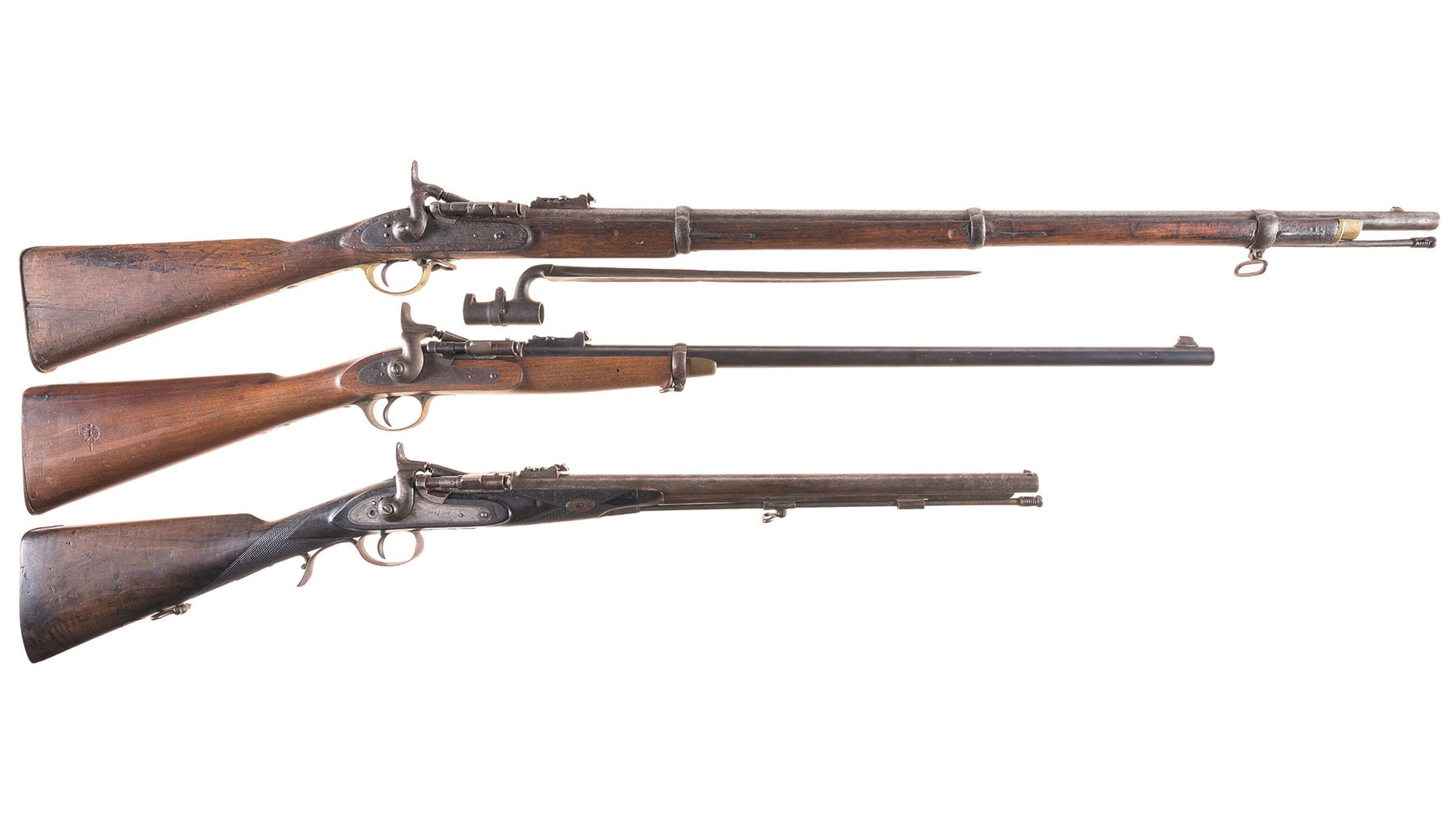 Three Snider Long Guns | Rock Island Auction