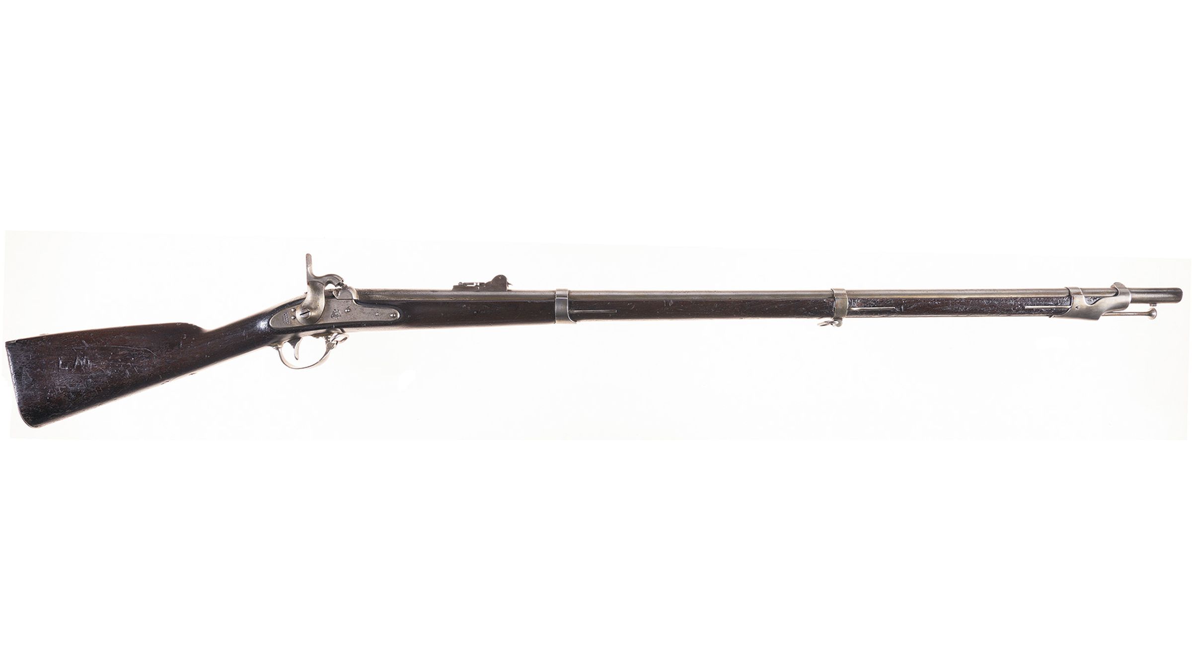 Springfield Model 1842 Rifled Musket with Long Range Sight | Rock ...