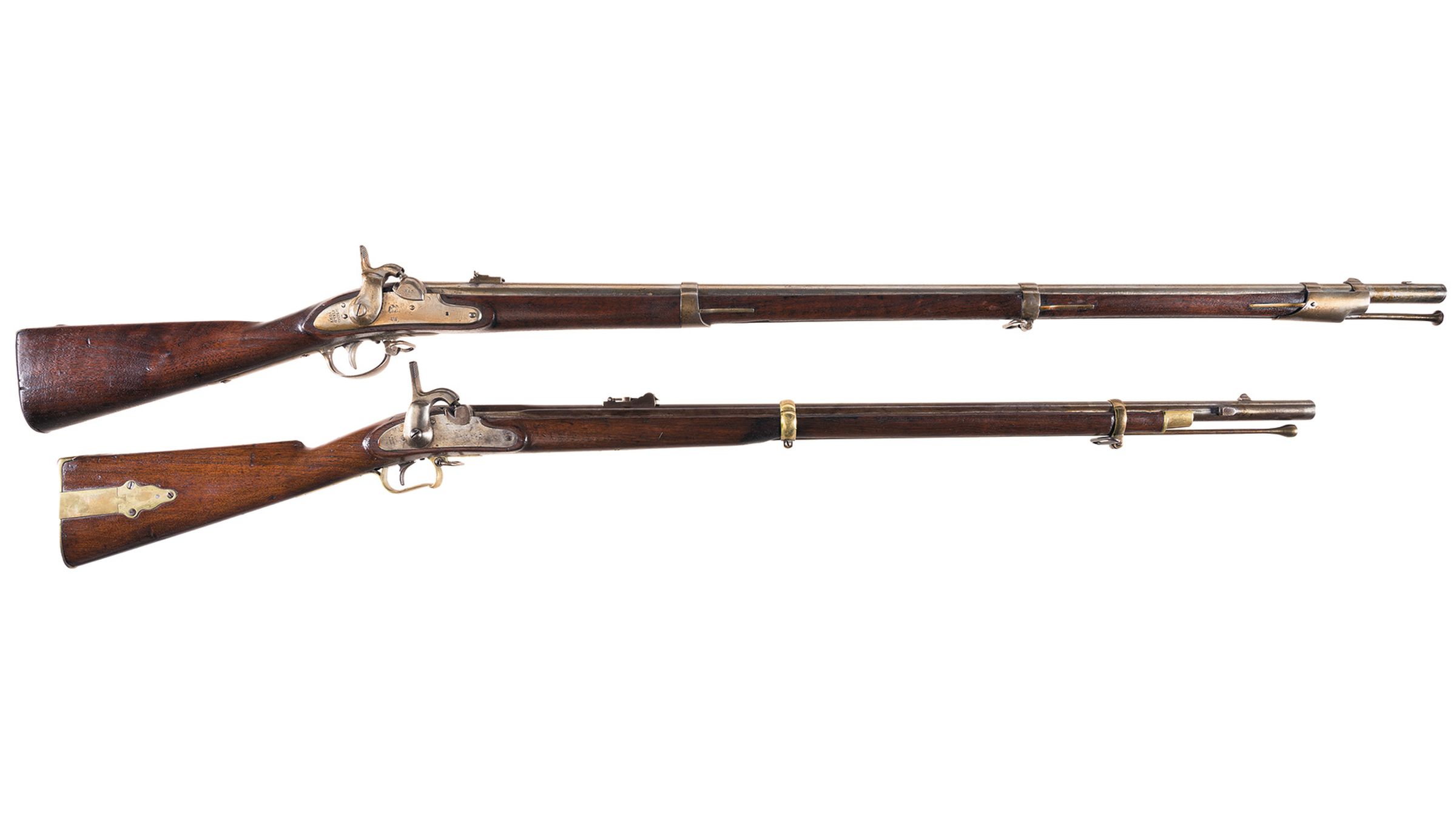 Two Civil War Era Percussion Long Guns | Rock Island Auction