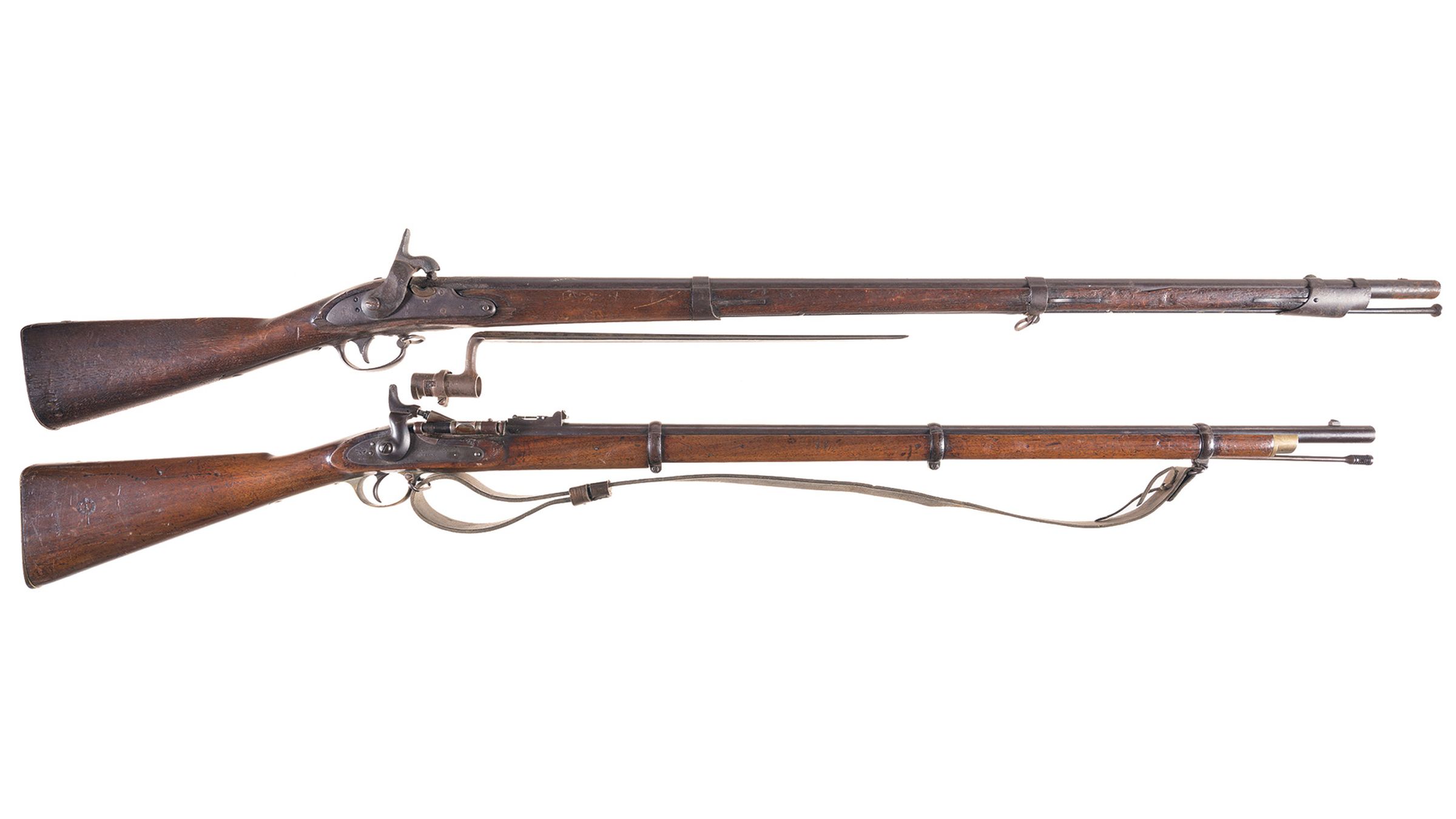 Two Antique Military Long Guns | Rock Island Auction
