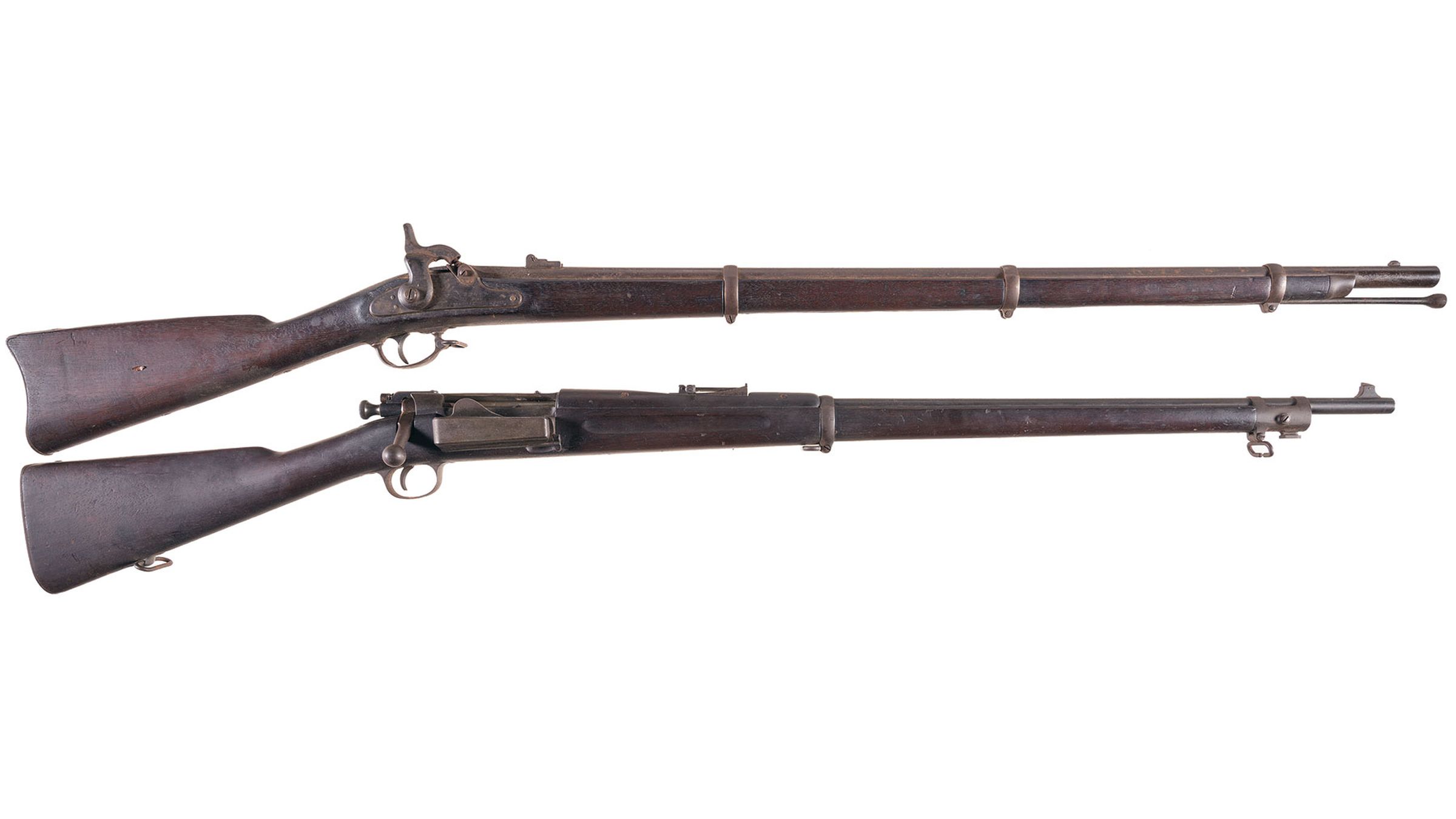 Two Antique U.S. Military Rifles | Rock Island Auction