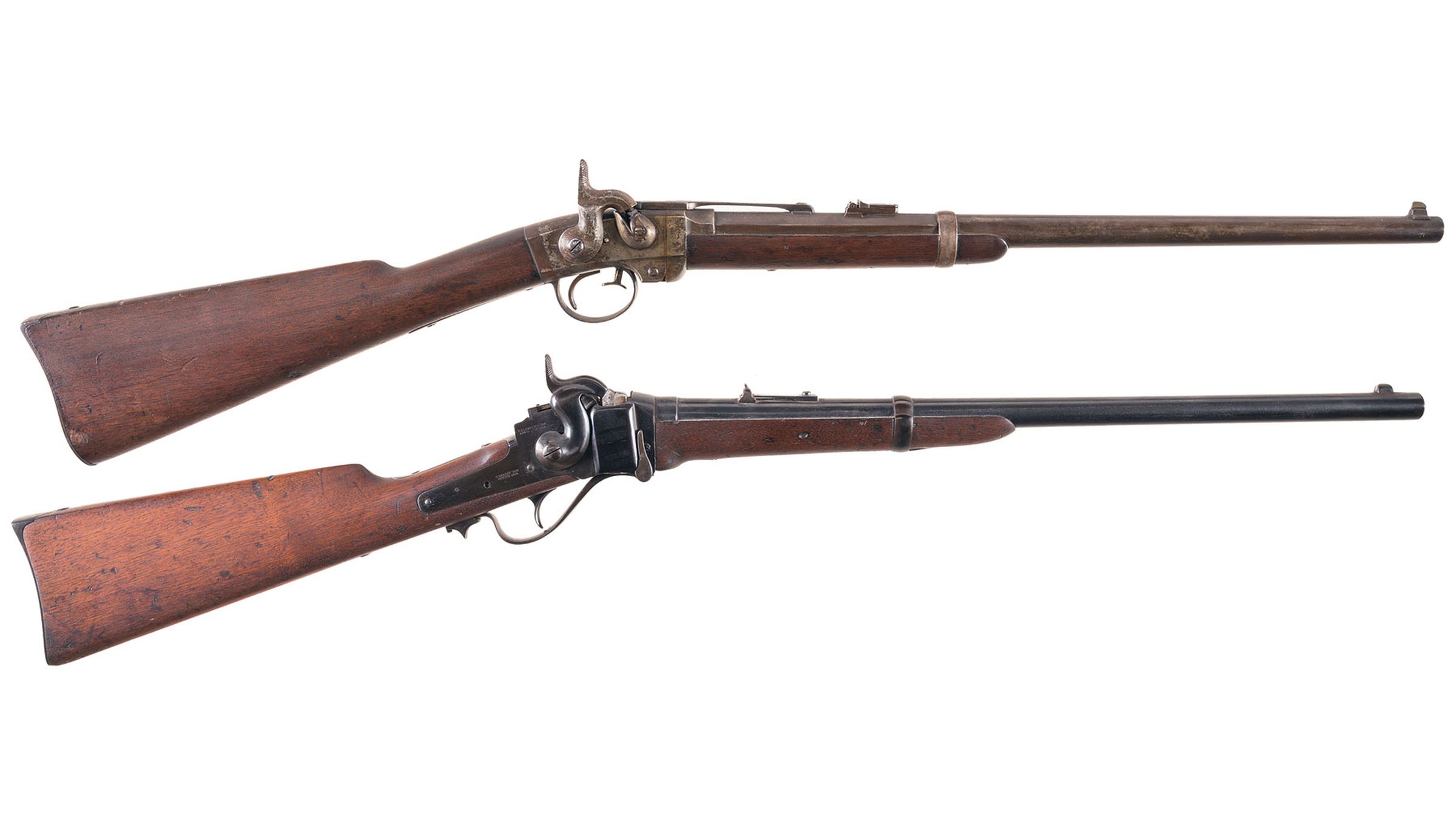 Two Civil War Breech Loading Carbines | Rock Island Auction
