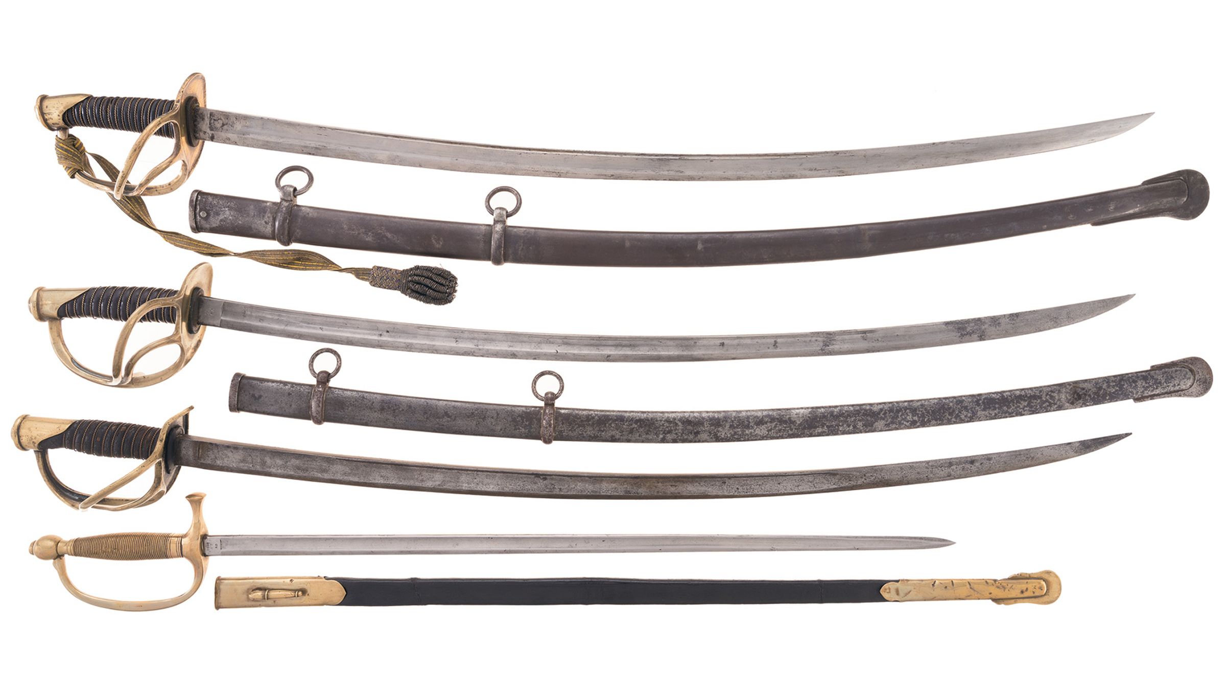 Four American Military Swords | Rock Island Auction