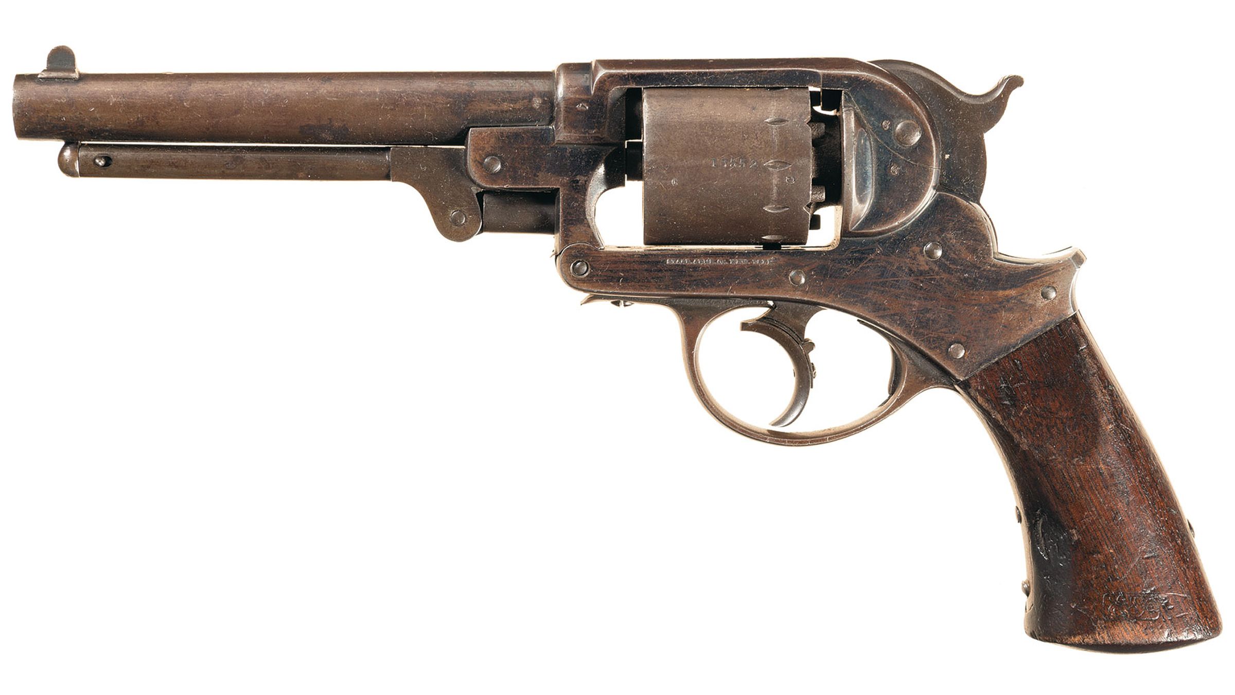 U.S. Starr Model 1858 Army Double Action Percussion Revolver | Rock ...