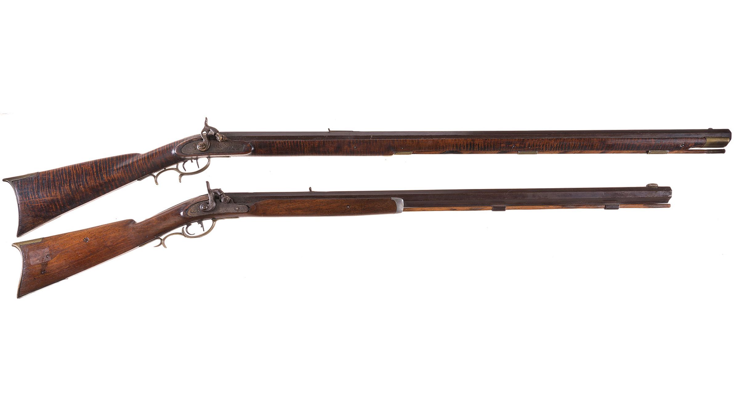 Two American Percussion Rifles | Rock Island Auction