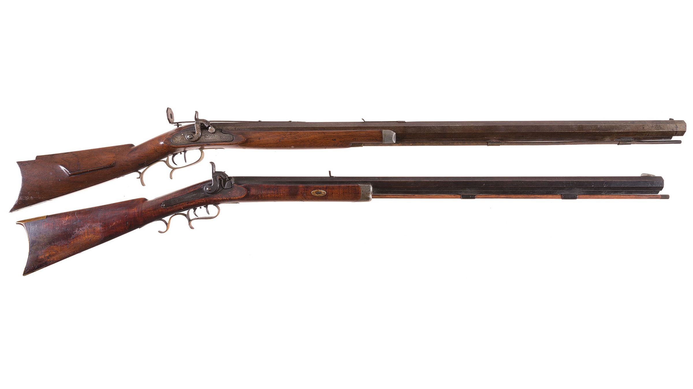 Two American Half-Stock Rifles | Rock Island Auction