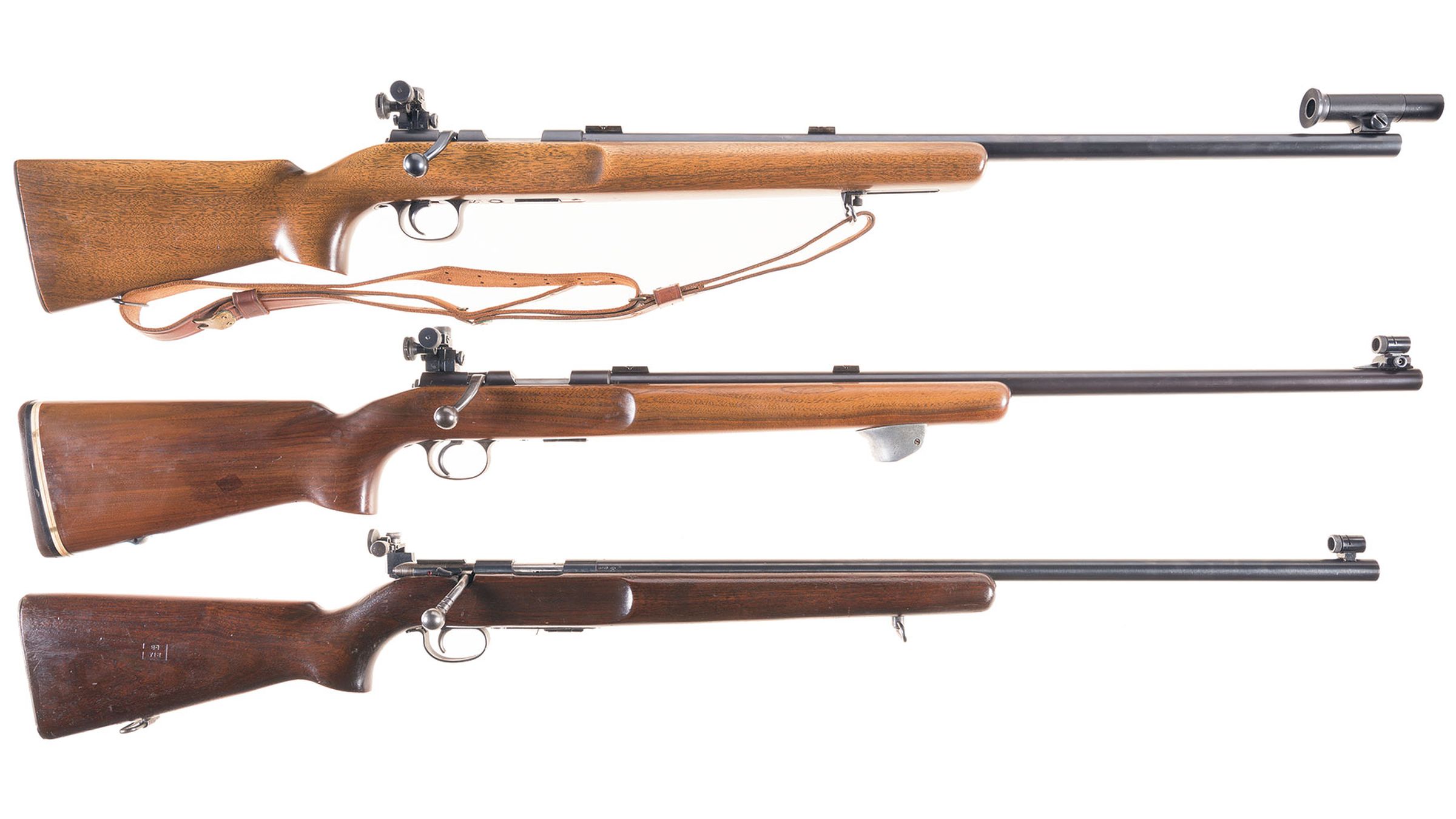 Three Remington Bolt Action Target Rifles | Rock Island Auction