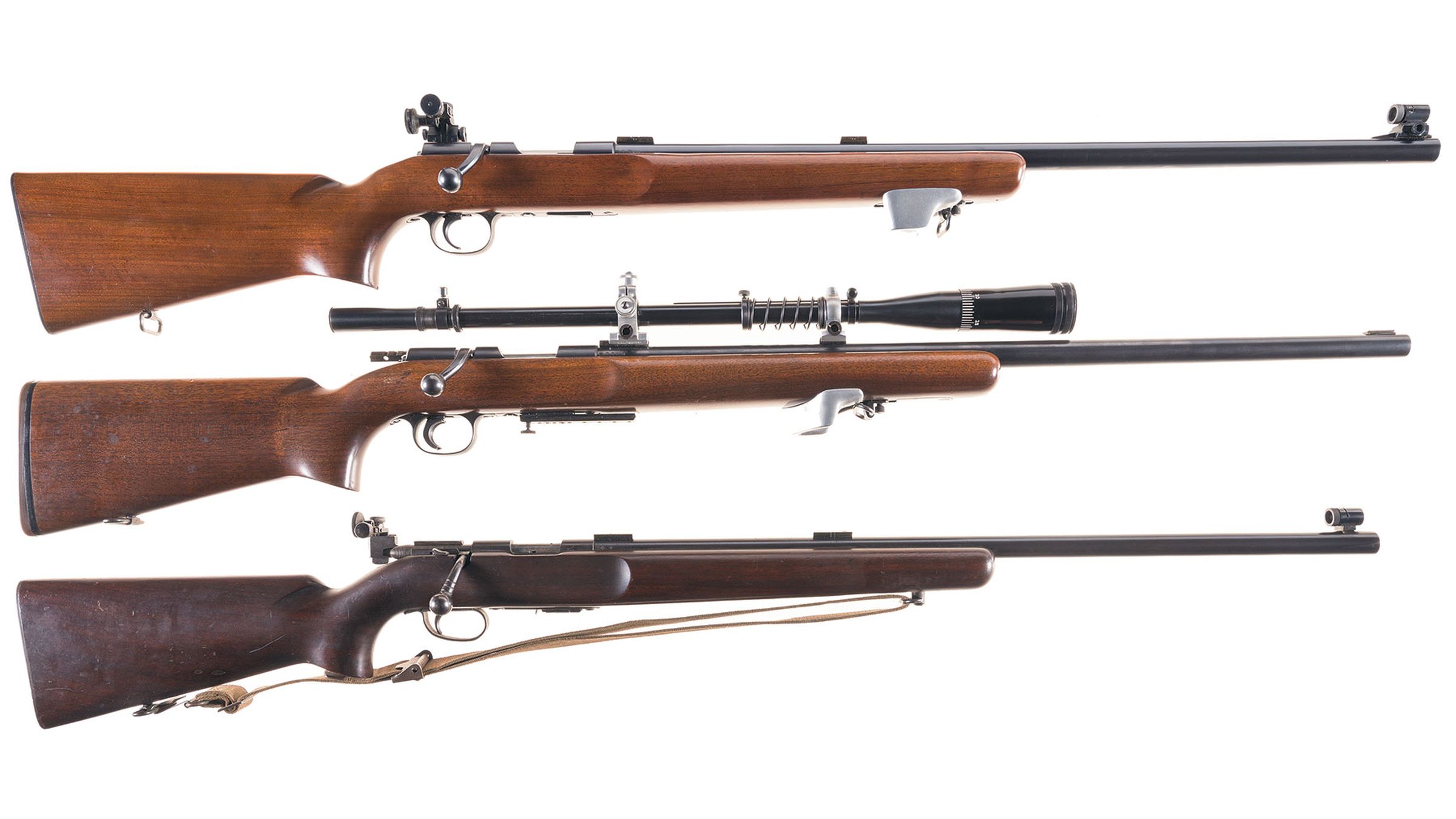 Three Remington Bolt Action Target Rifles | Rock Island Auction
