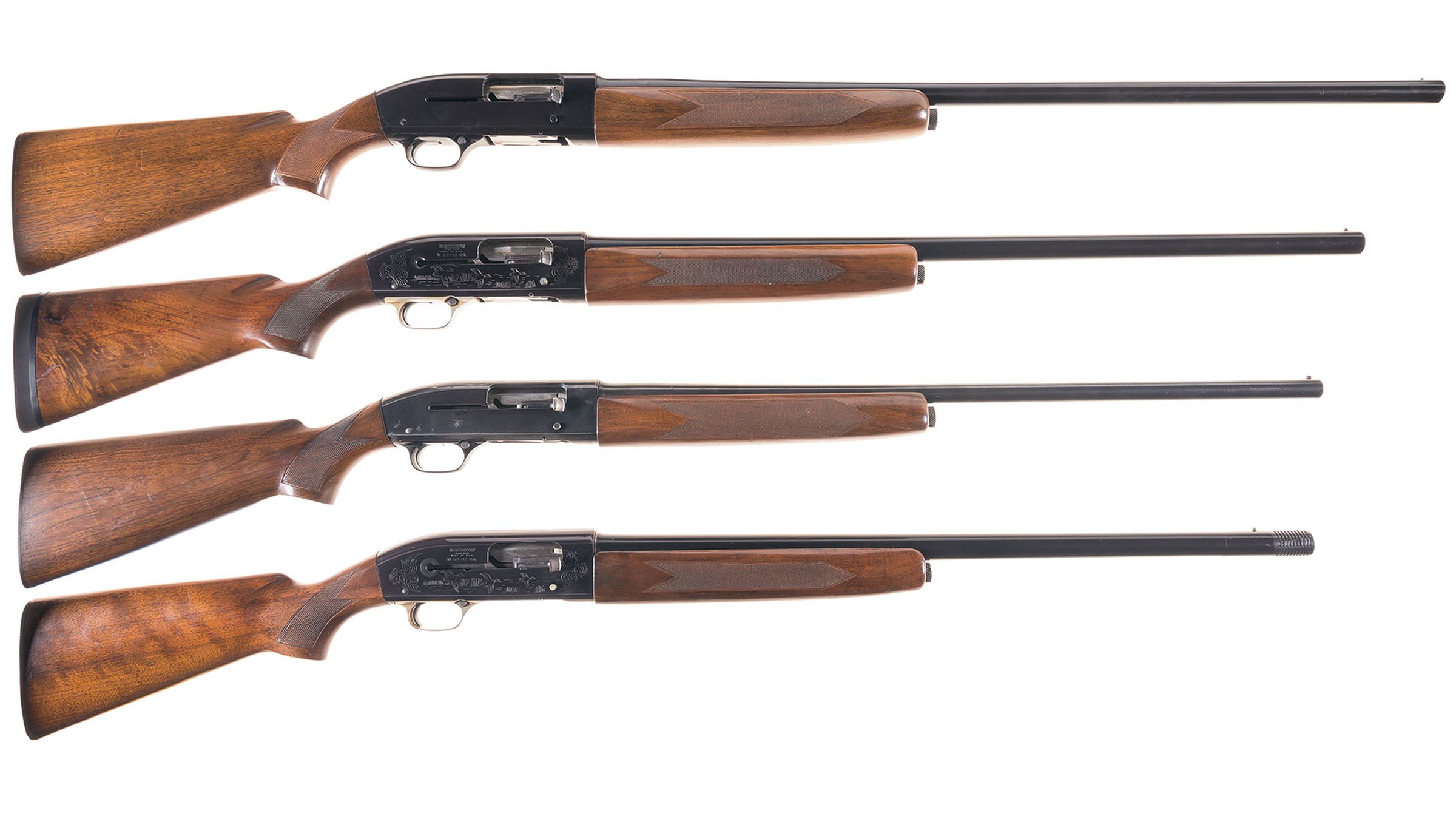 Four Winchester Semi-Automatic Shotguns | Rock Island Auction