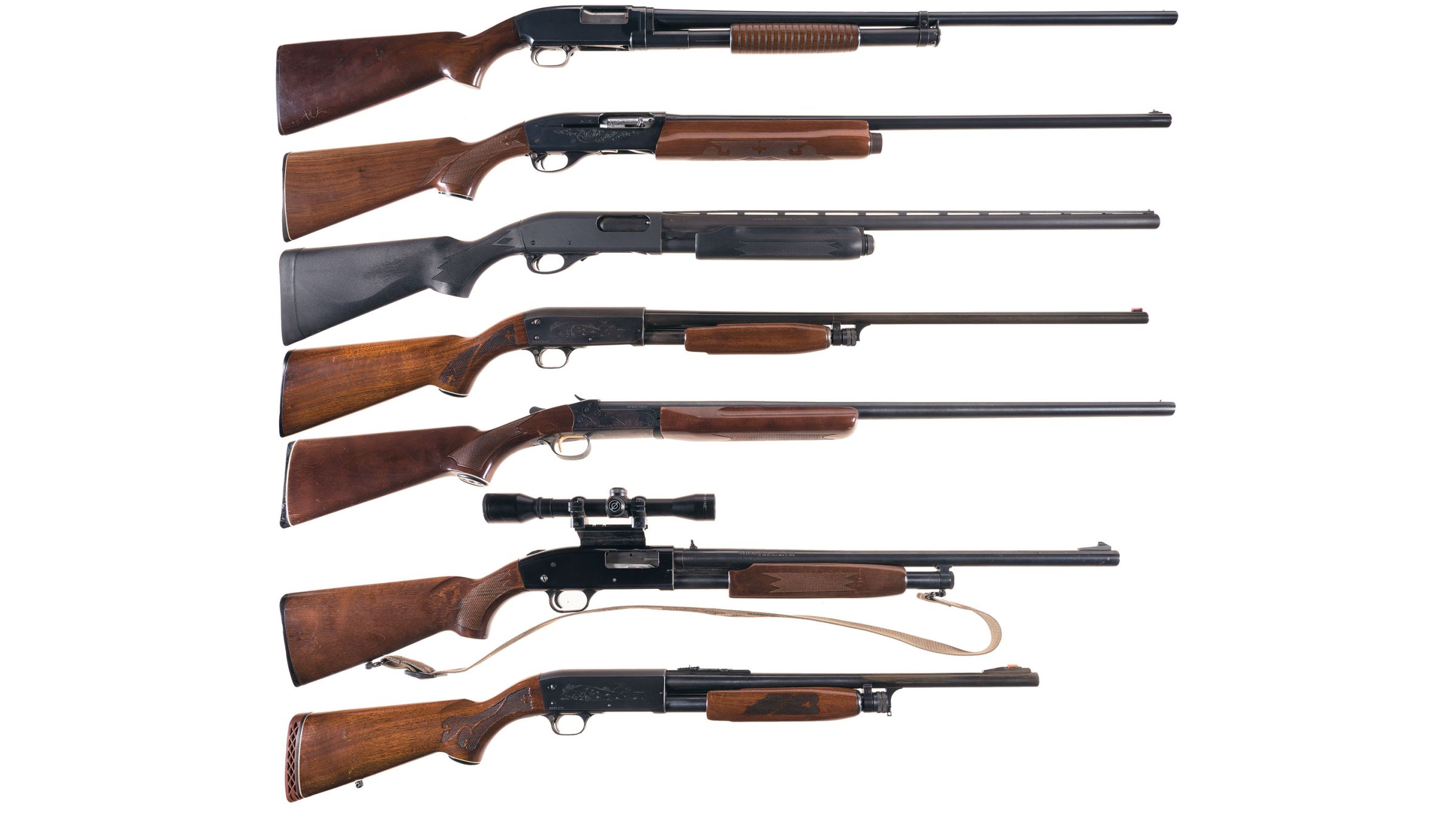 Seven Shotguns | Rock Island Auction