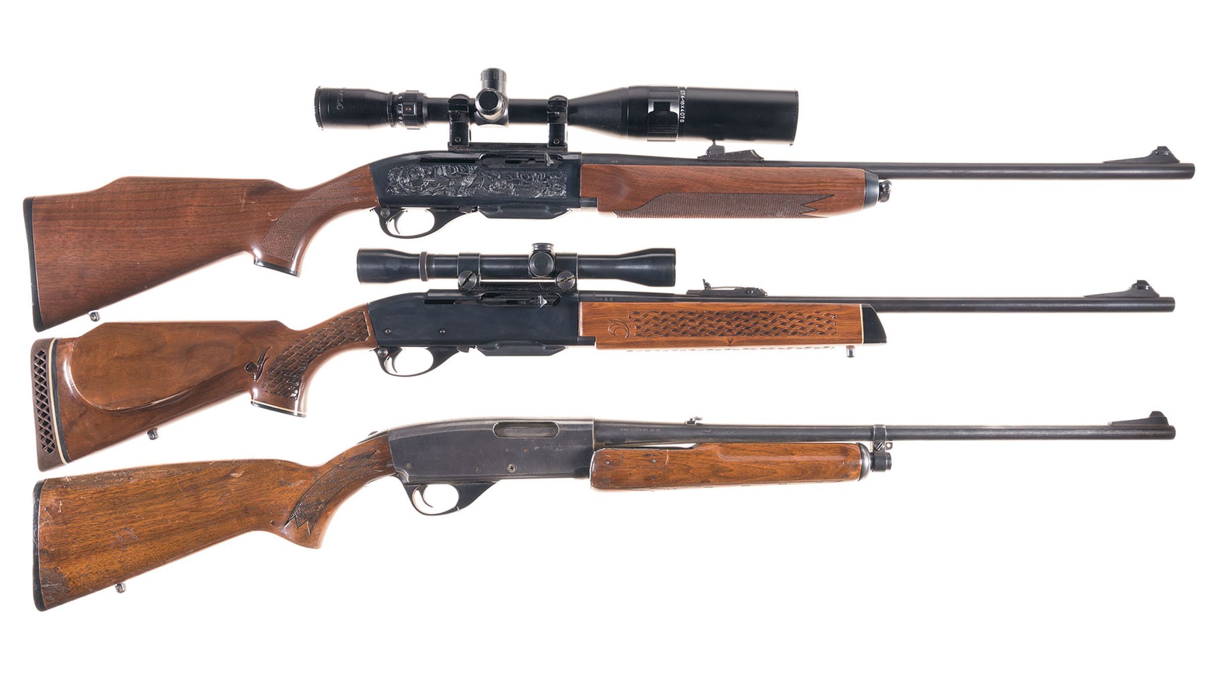 Three Rifles | Rock Island Auction