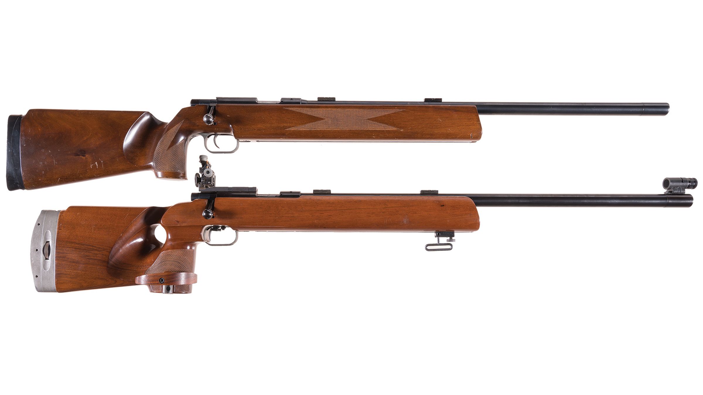 Two Anshcutz Bolt Action Target Rifles | Rock Island Auction