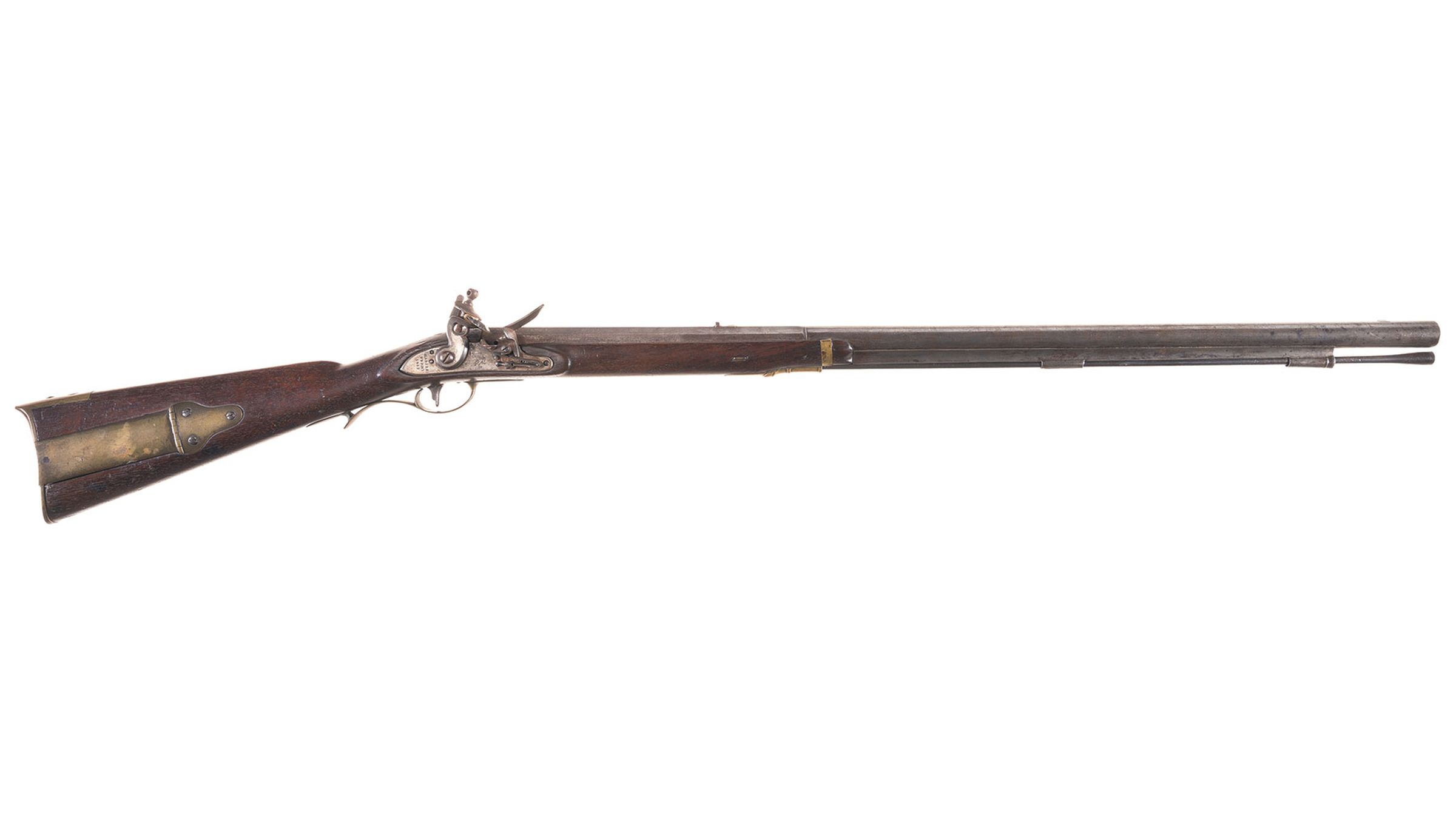 Smooth Bored U.S. Harpers Ferry Model 1803 Flintlock Rifle | Rock ...