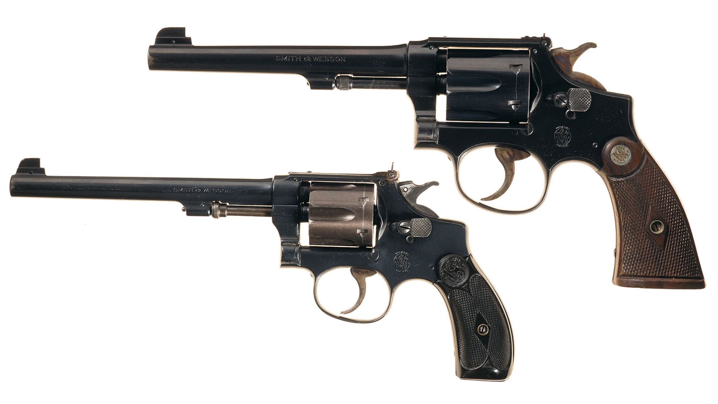 Two Smith & Wesson Double Action Revolvers | Rock Island Auction