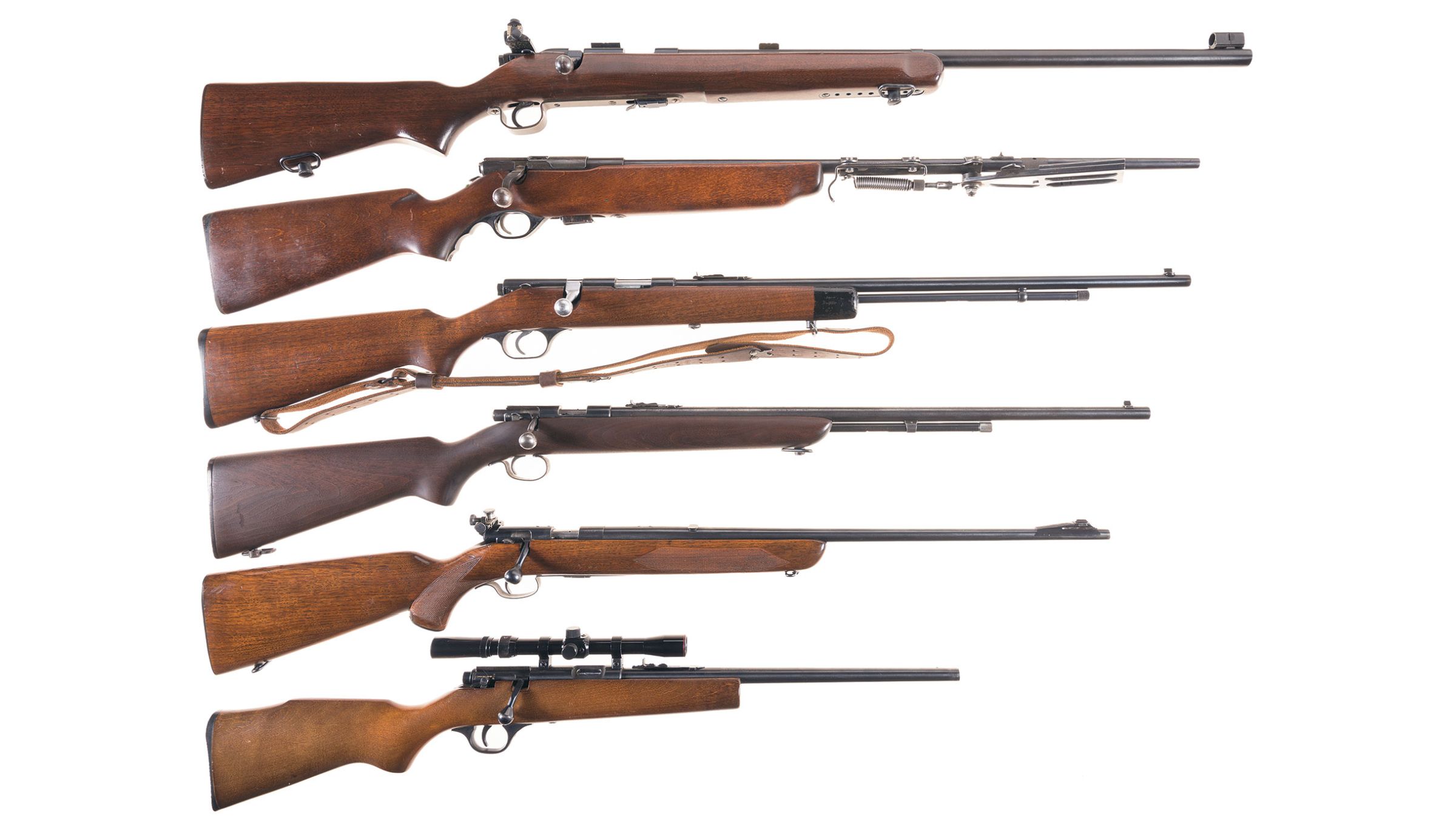 Six Rimfire Bolt Action Rifles | Rock Island Auction
