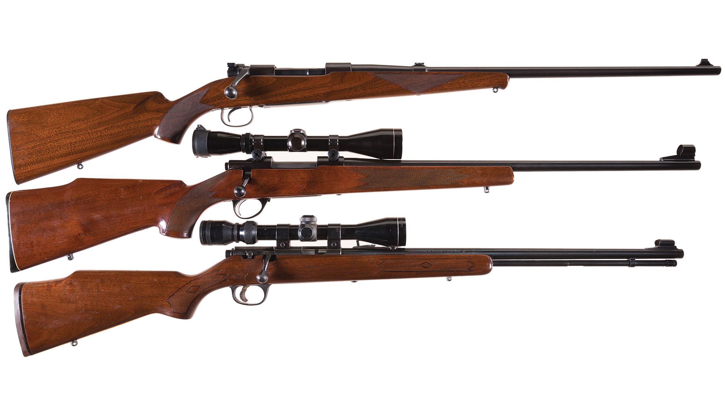 Three Rifles | Rock Island Auction