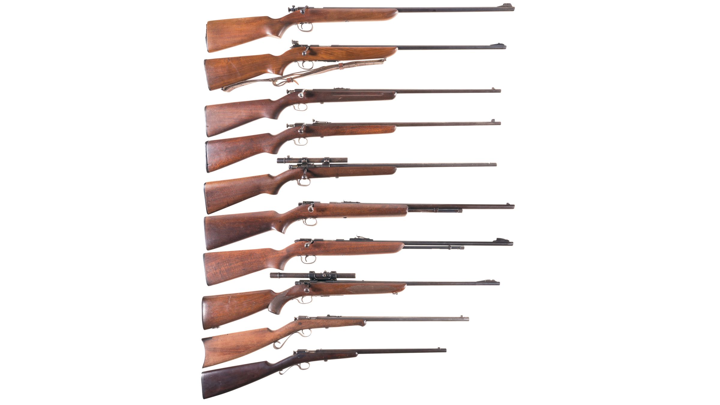 Ten Rimfire Rifles | Rock Island Auction