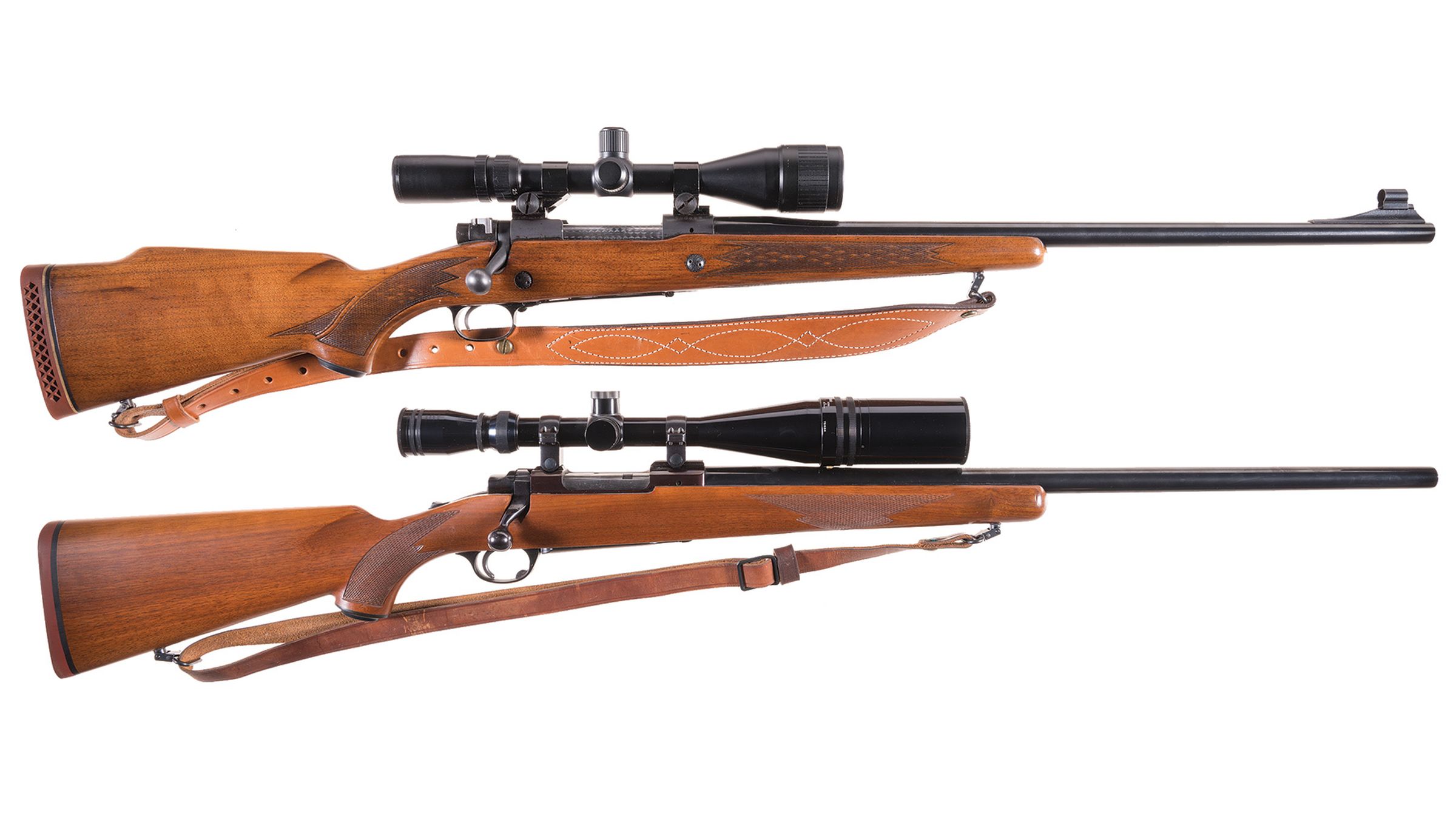 Two Scoped Bolt Action Sporting Rifles | Rock Island Auction