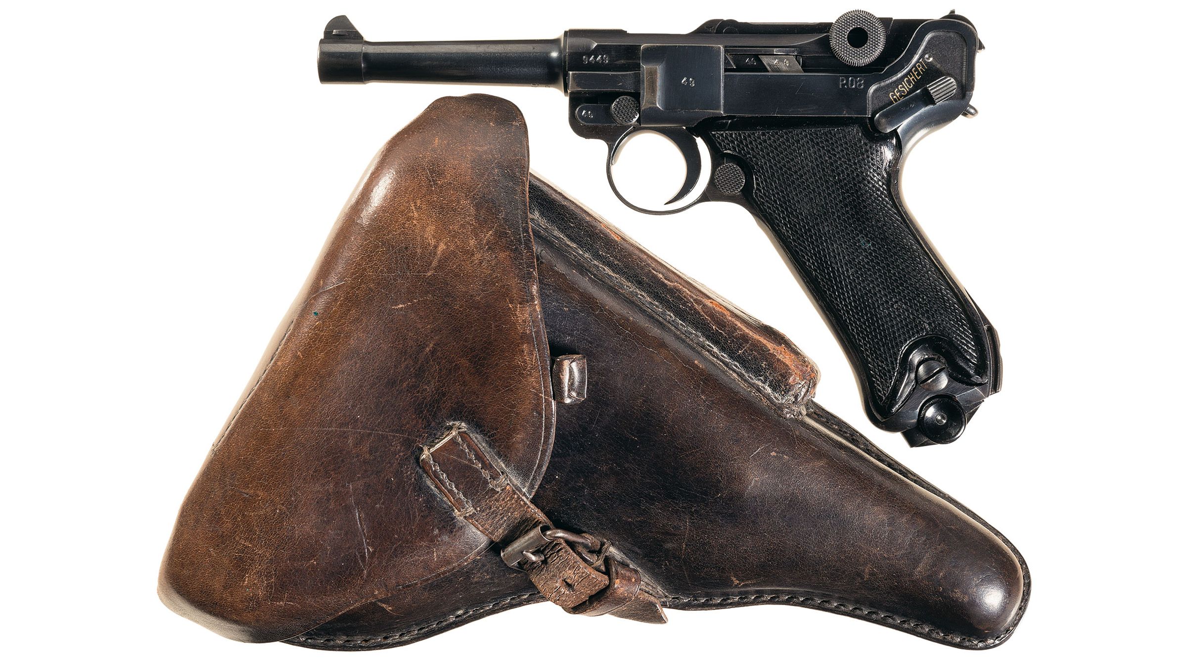 Mauser 'byf/41' Code Luger Pistol with Holster | Rock Island Auction