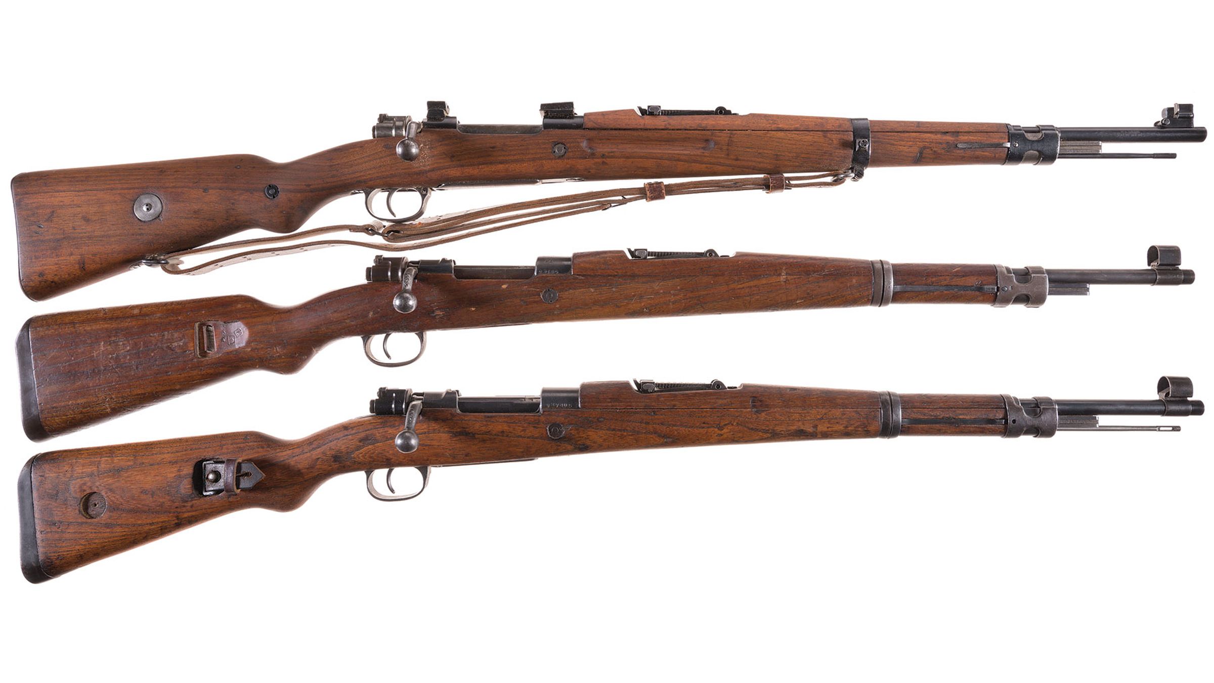 Three Military Mauser Bolt Action Rifles | Rock Island Auction