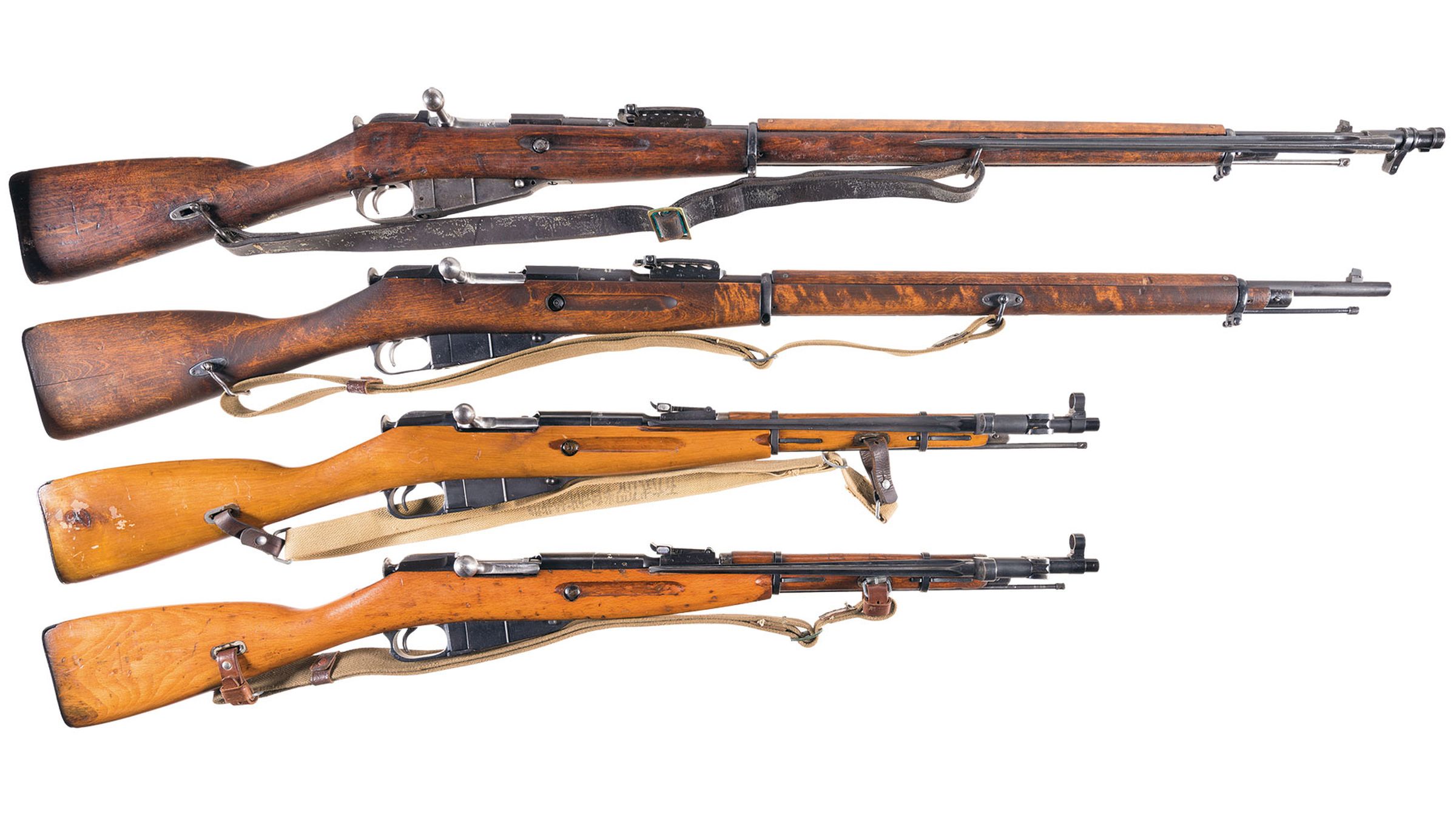 Four Mosin-Nagant Bolt Action Longarms | Rock Island Auction
