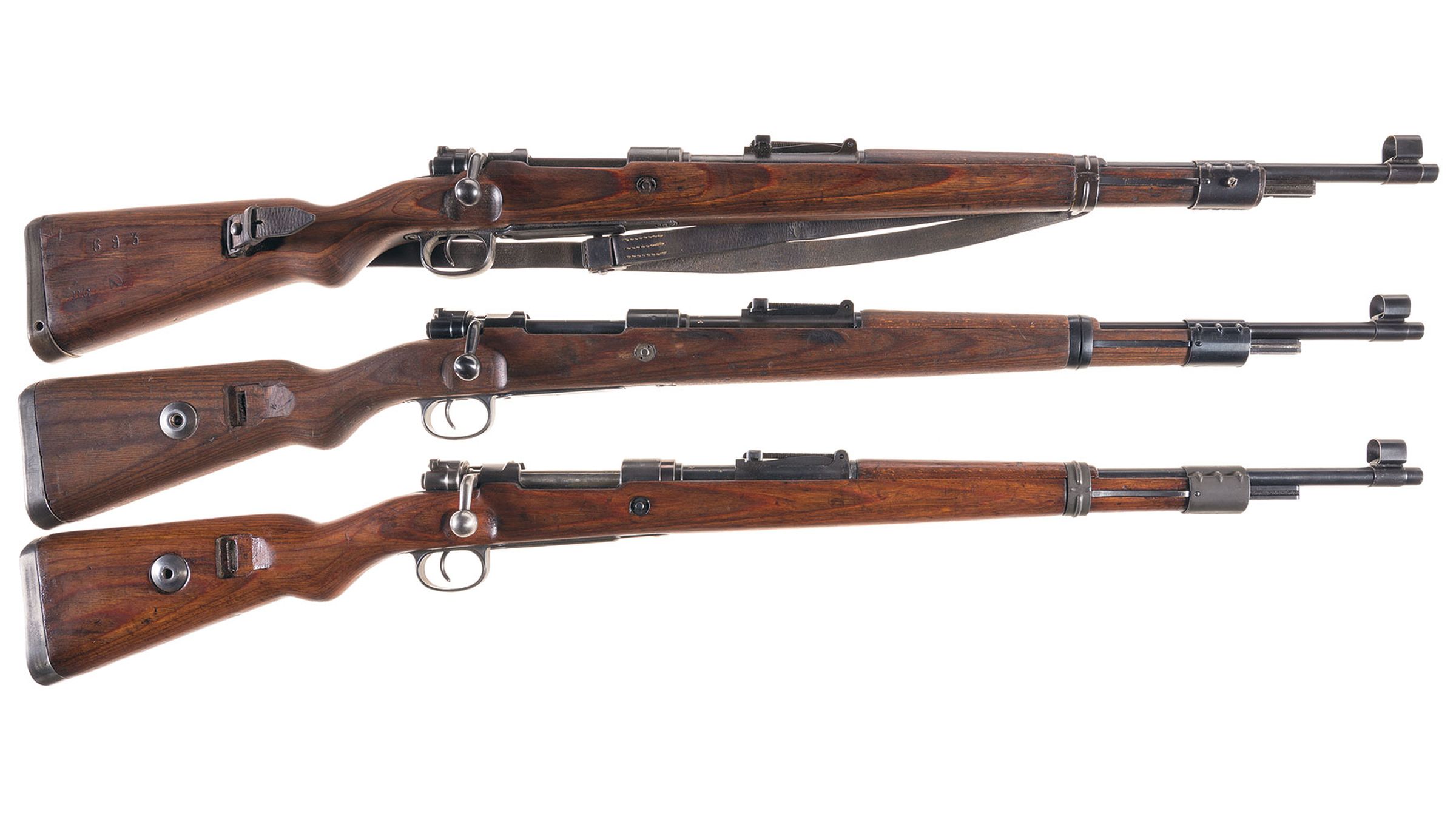Three Military Mauser Bolt Action Rifles | Rock Island Auction
