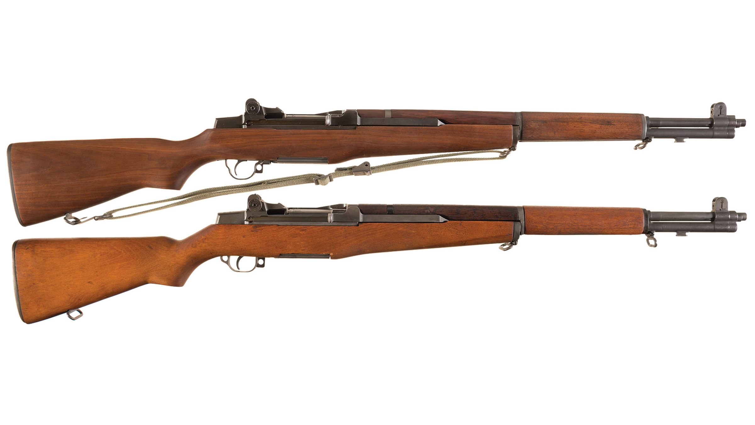 Two U.S. M1 Garand Semi-Automatic Rifles | Rock Island Auction