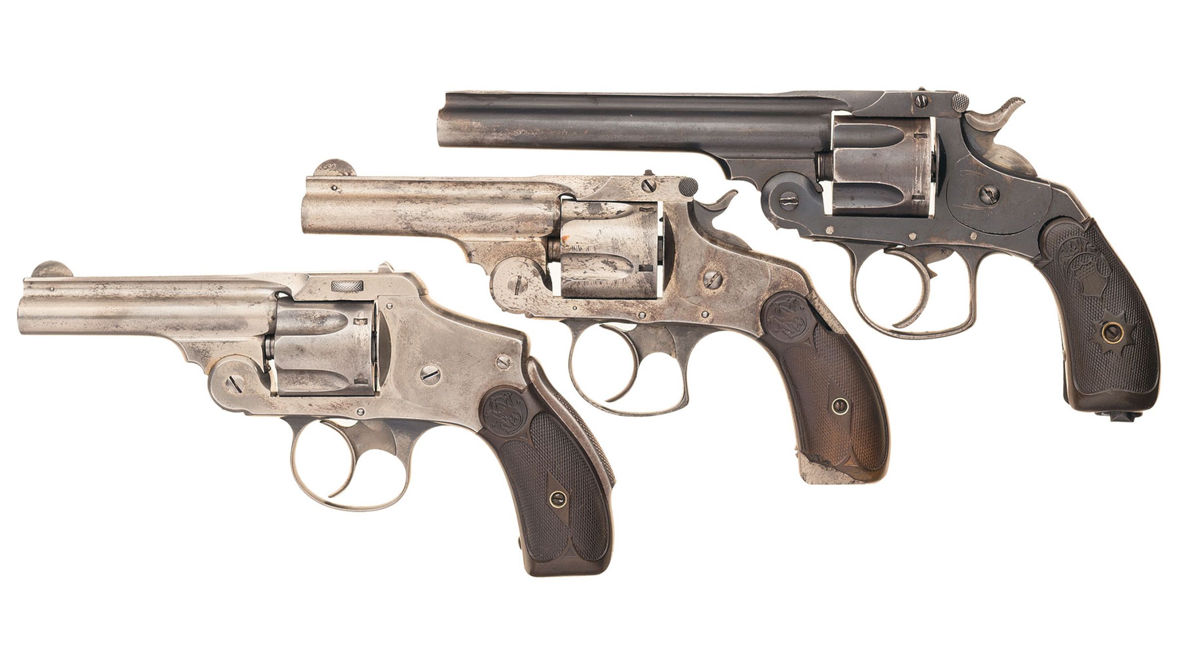 Three Top Break Double Action Revolvers | Rock Island Auction