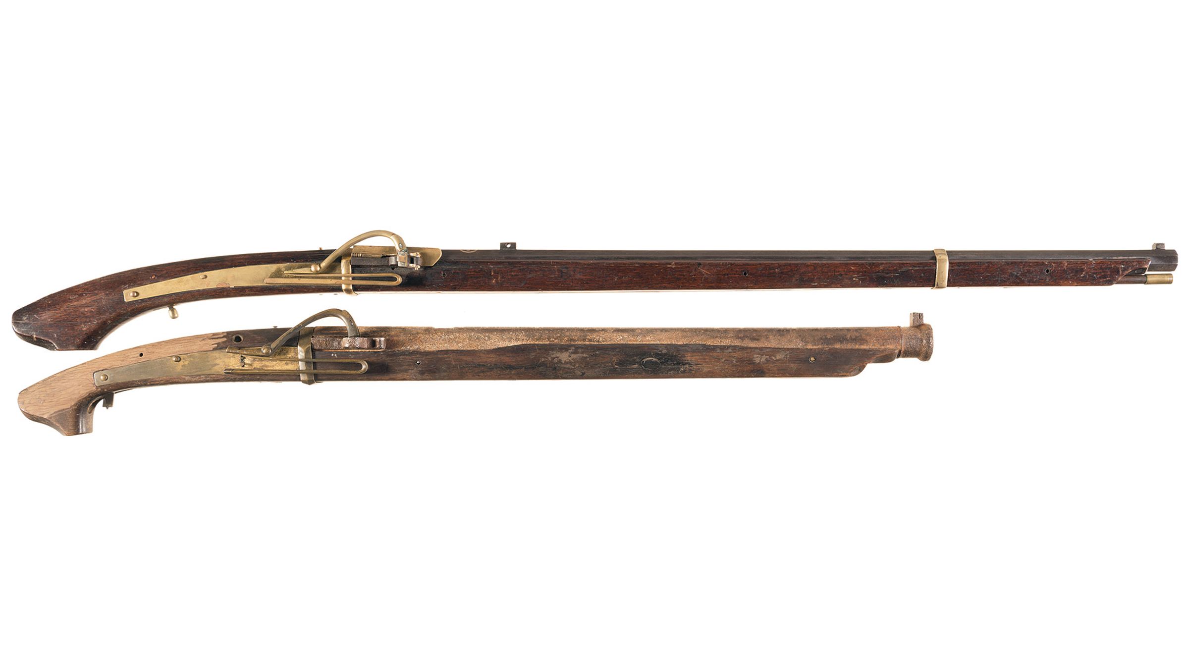 Two Japanese Tanegashima Arquebuses | Rock Island Auction
