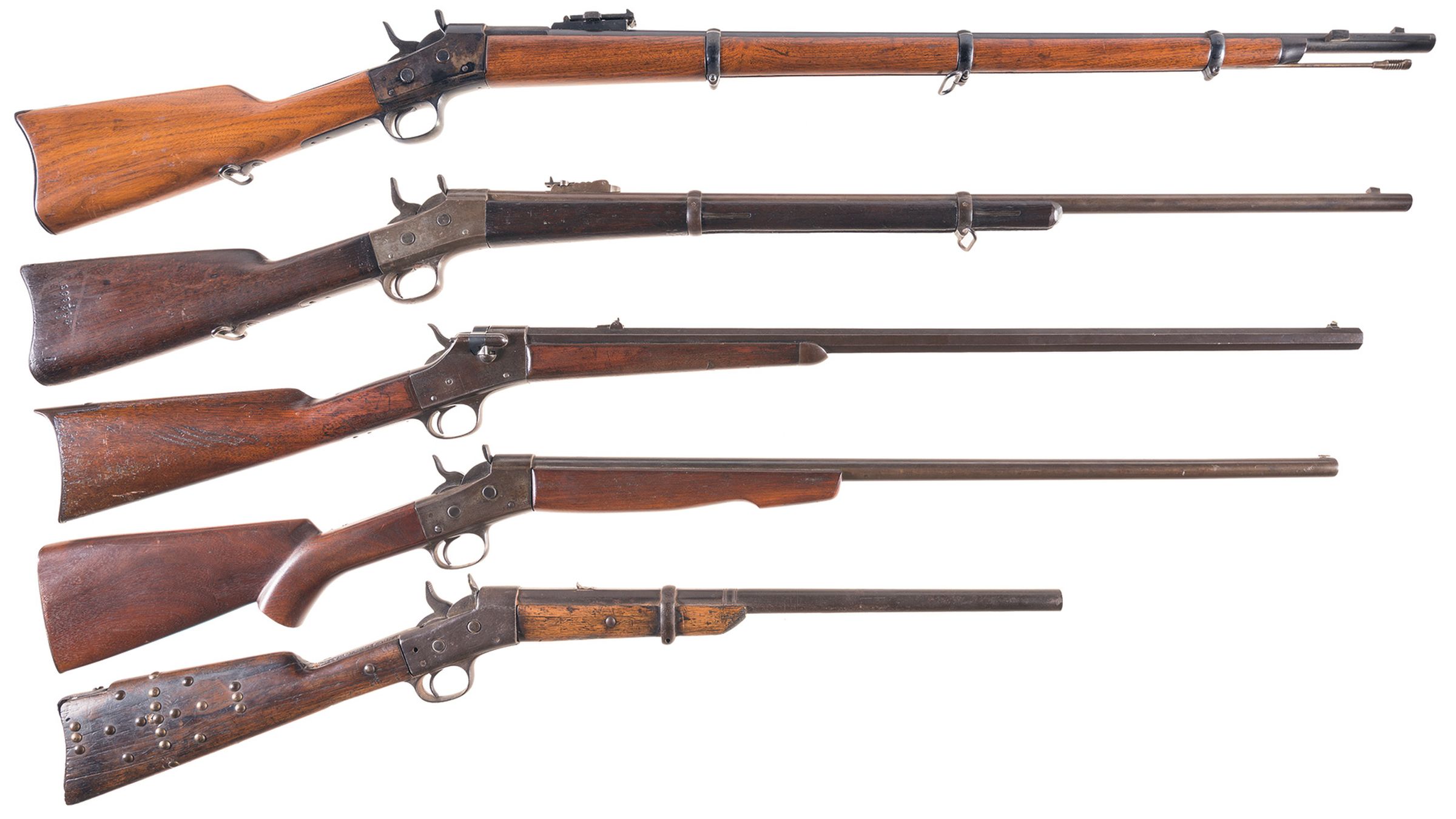 Five Breech Loading Long Guns | Rock Island Auction