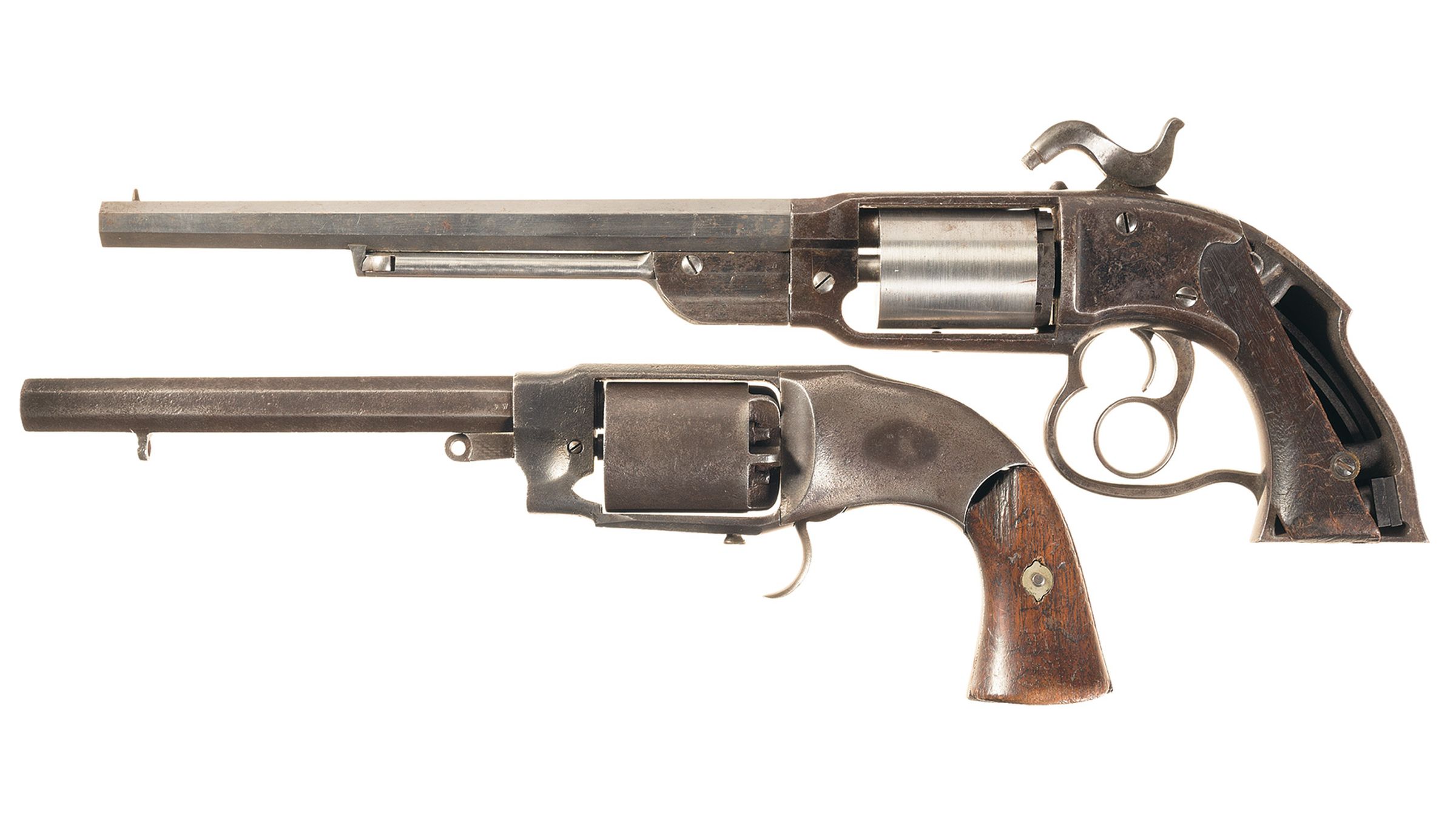 Two American Percussion Revolvers | Rock Island Auction