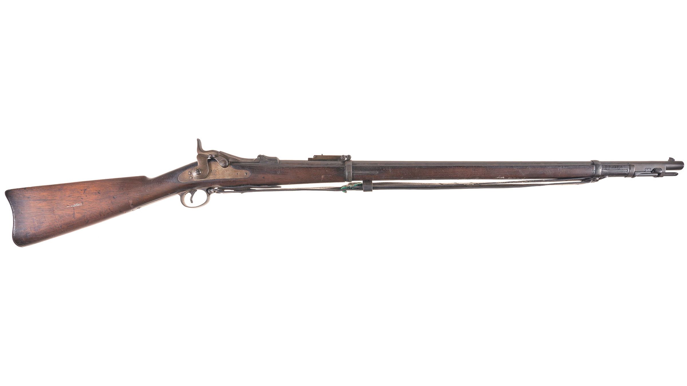 U.S. Springfield Model 1888 Trapdoor Rifle with Rod Bayonet | Rock ...