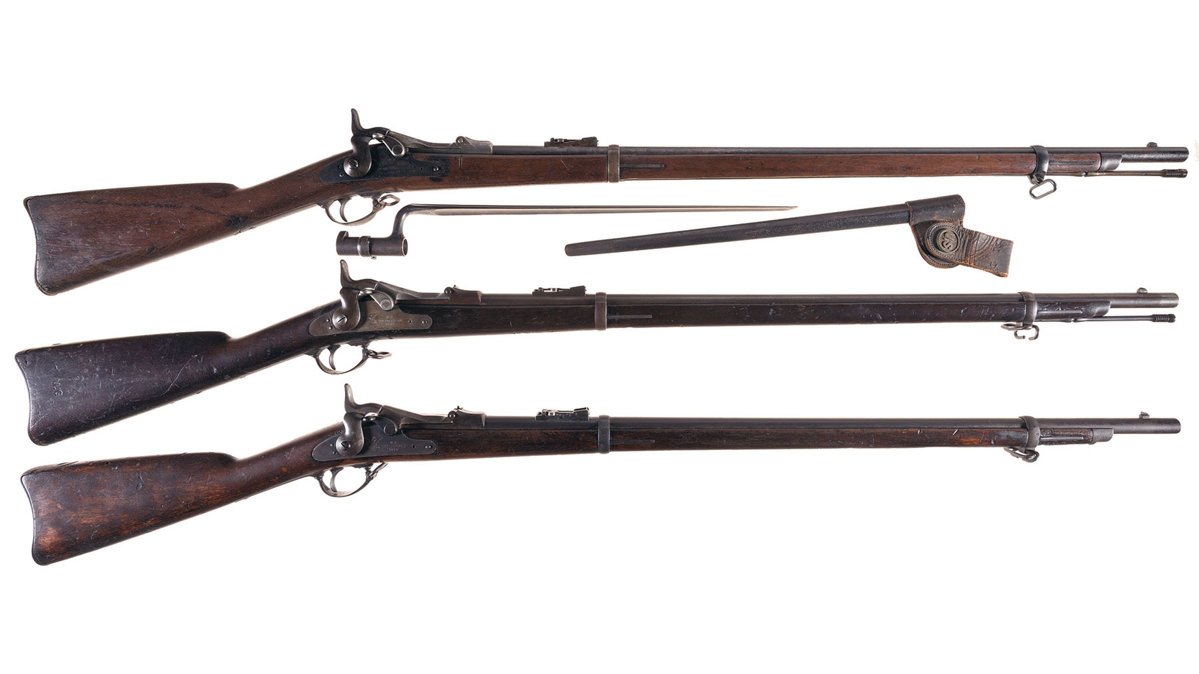 Three U.S. Springfield Trapdoor Rifles | Rock Island Auction