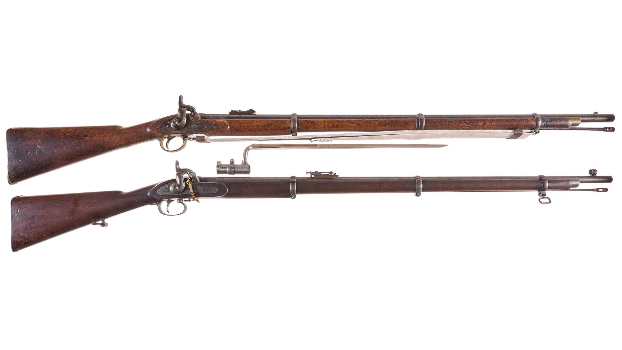 Two Civil War Era British Percussion Rifles | Rock Island Auction