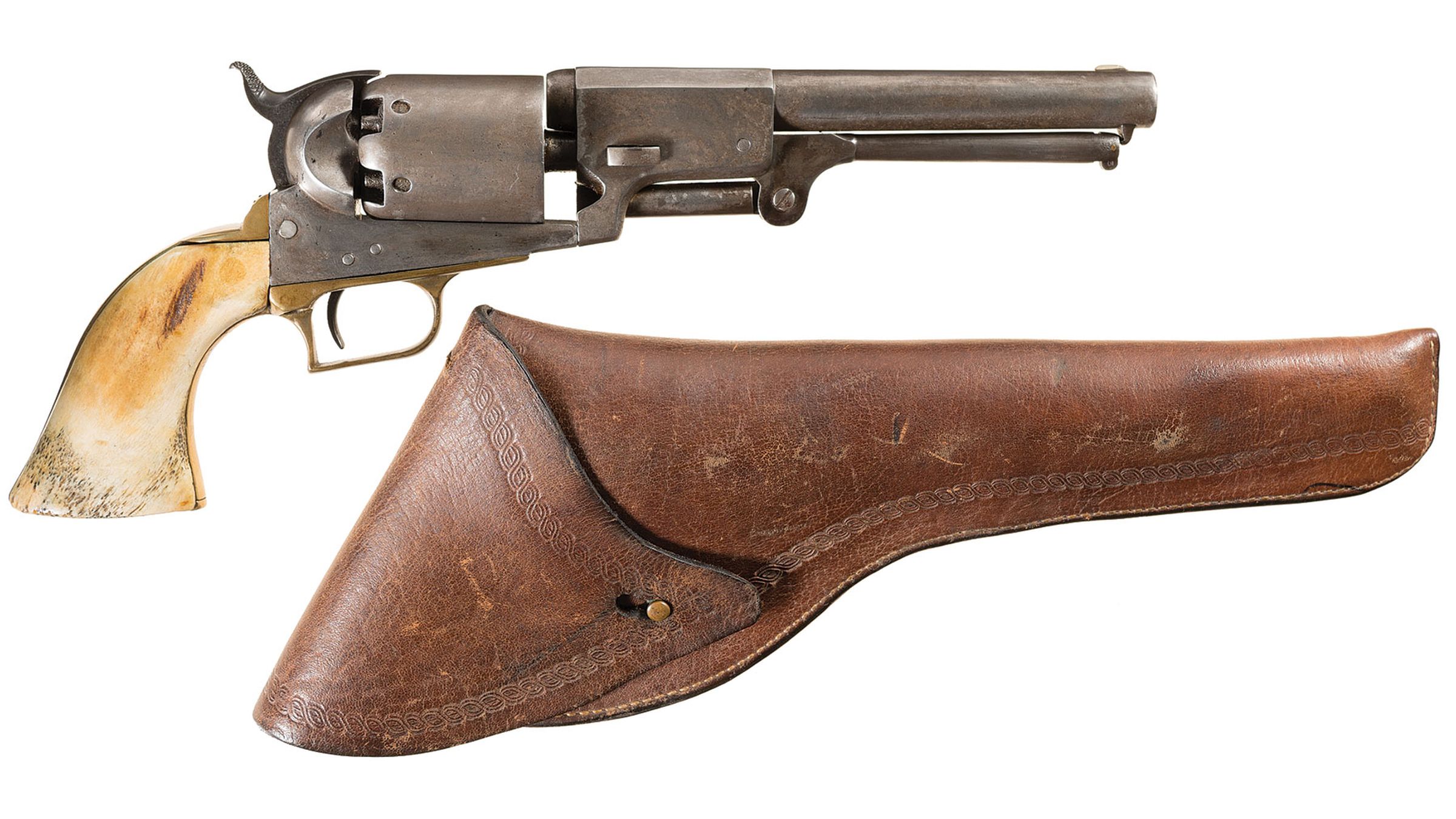 Colt First Model Dragoon Percussion Revolver with Holster