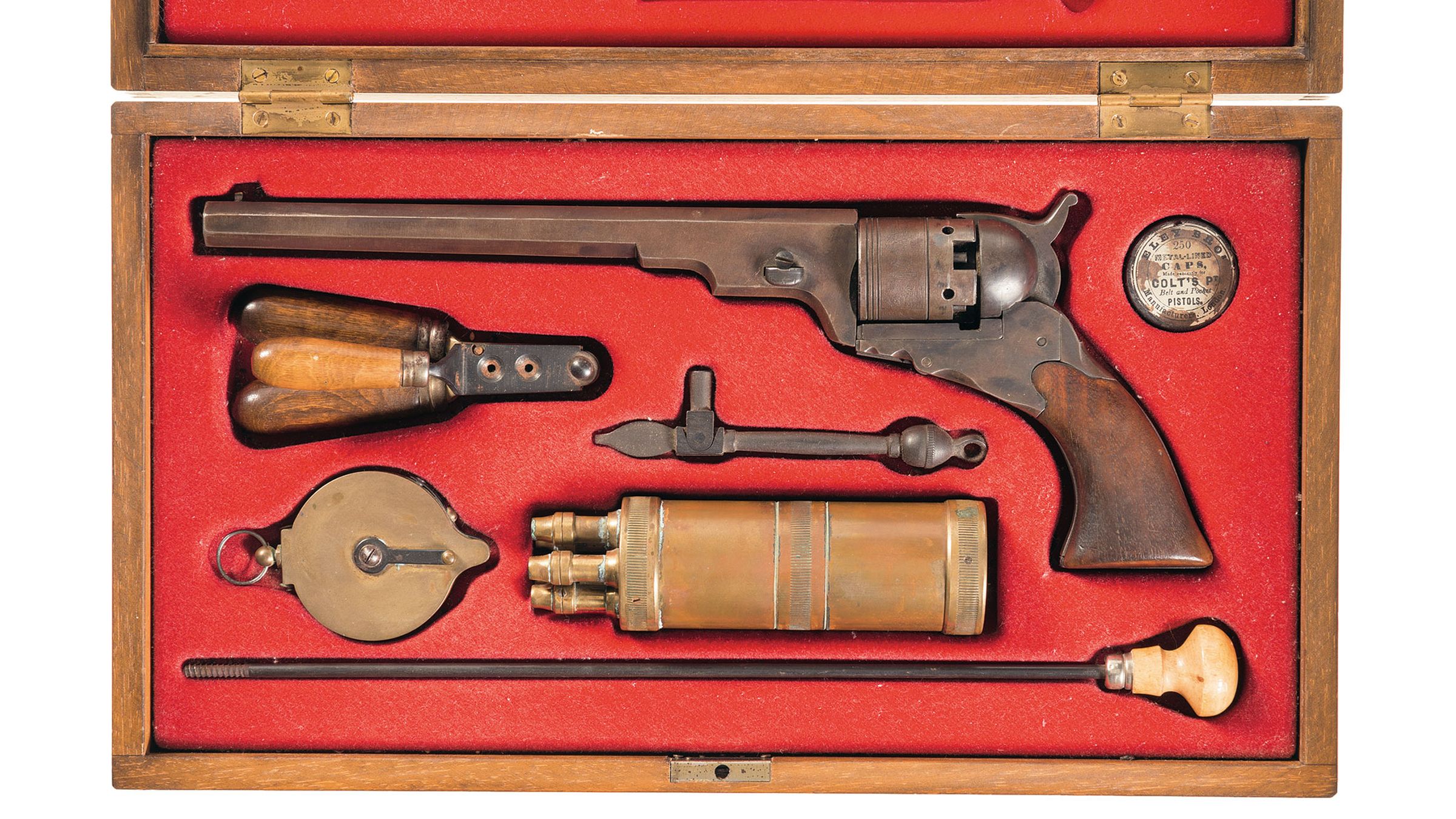 Cased Copy Colt Paterson Revolver | Rock Island Auction