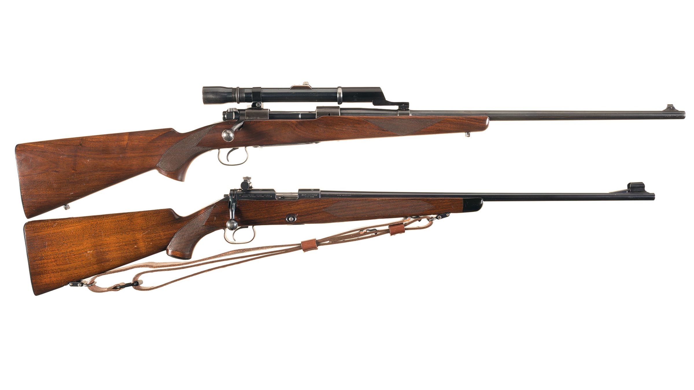 Two Pre-World War II Winchester Bolt Action Rifles | Rock Island Auction