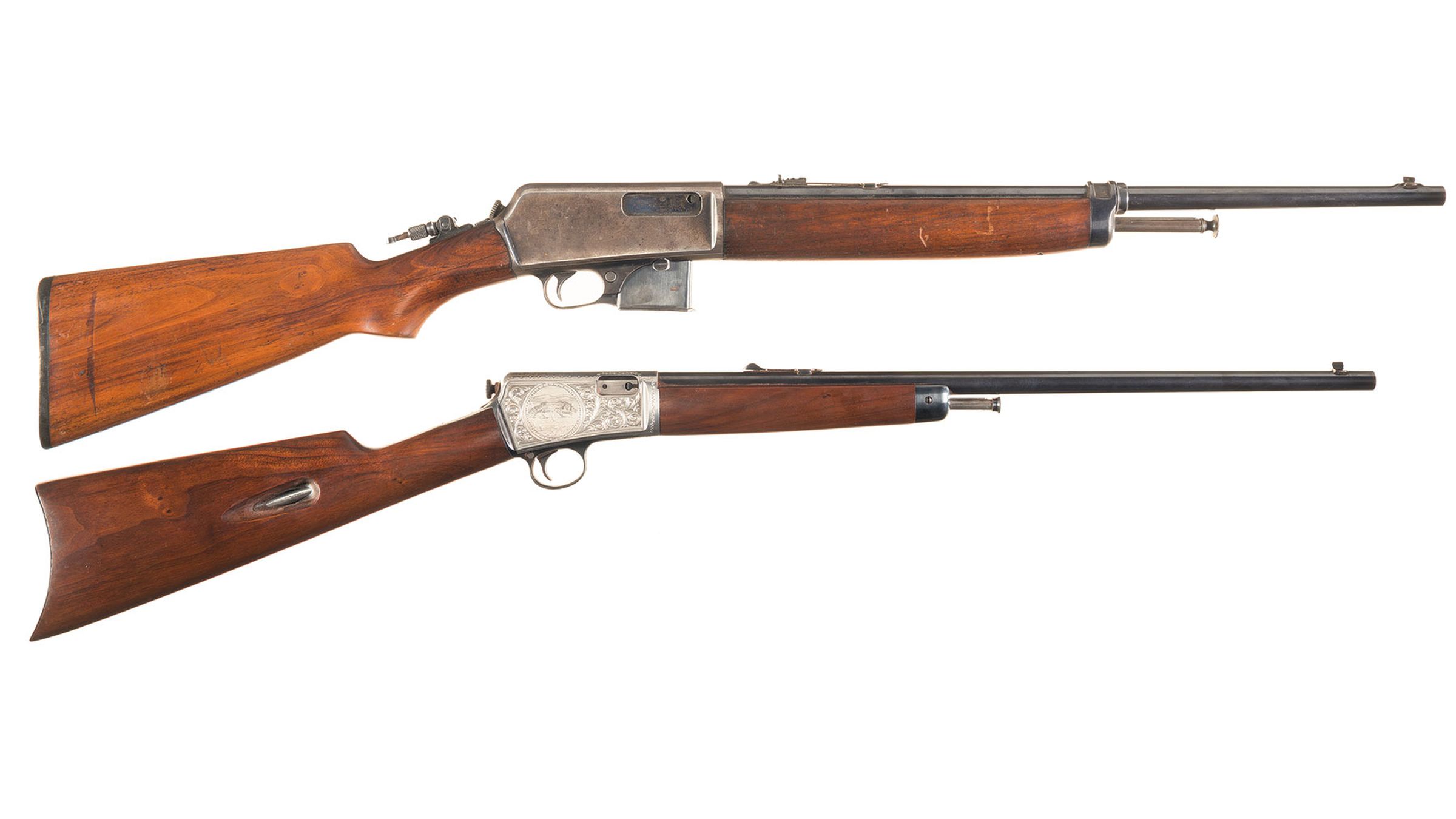 Two Winchester Semi-Automatic Rifles | Rock Island Auction