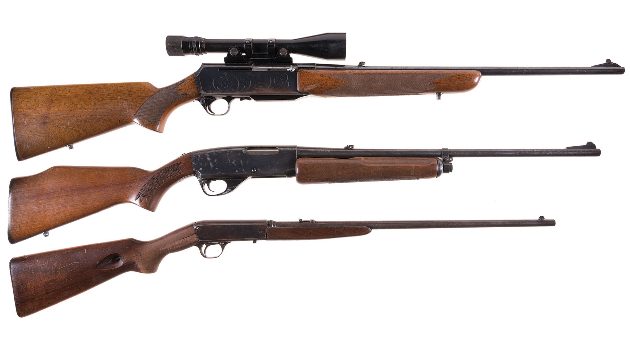 Three Rifles | Rock Island Auction